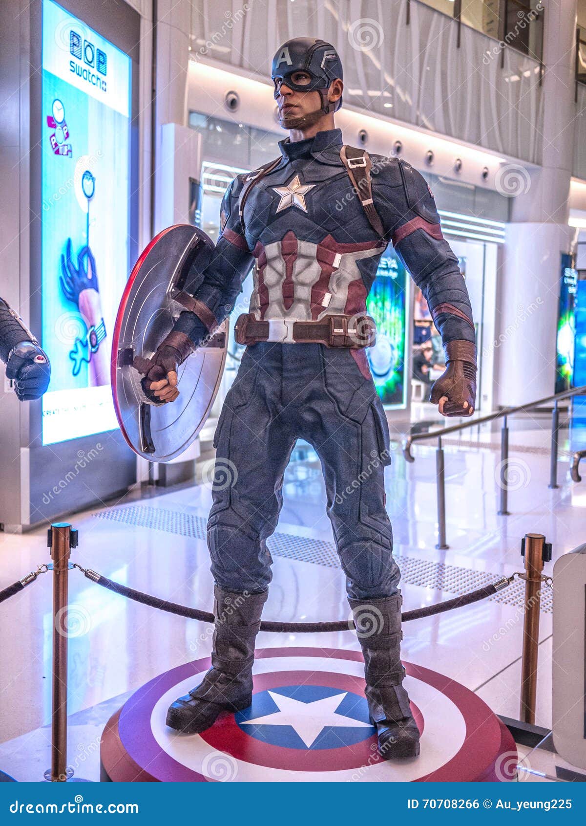 Kapten America I Kapten America 3 Redaktionell Bild - Bild av stjärna ...