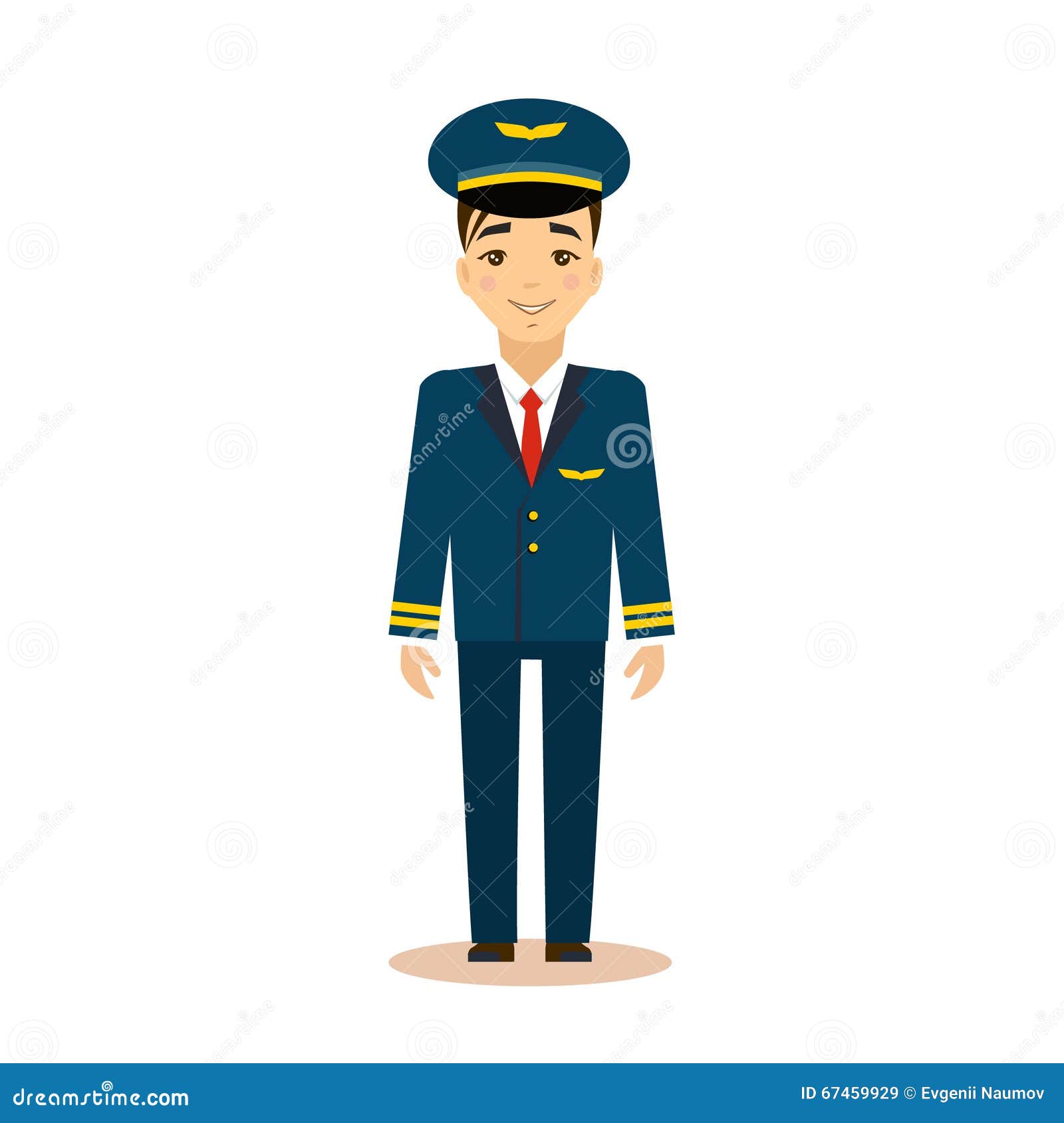 Kapten Vector Illustration vektor illustrationer. Illustration av ...