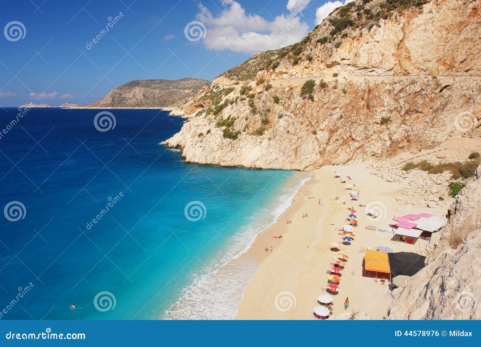 Kaputas Beach, Turkey stock photo. Image of kaputas, coastline - 44578976