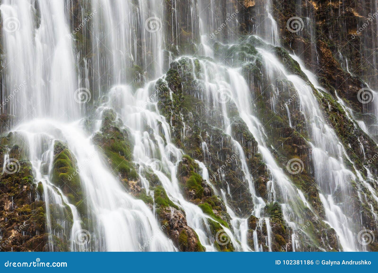 Waterfall in Turkey stock photo. Image of kayseri, journey - 102381186