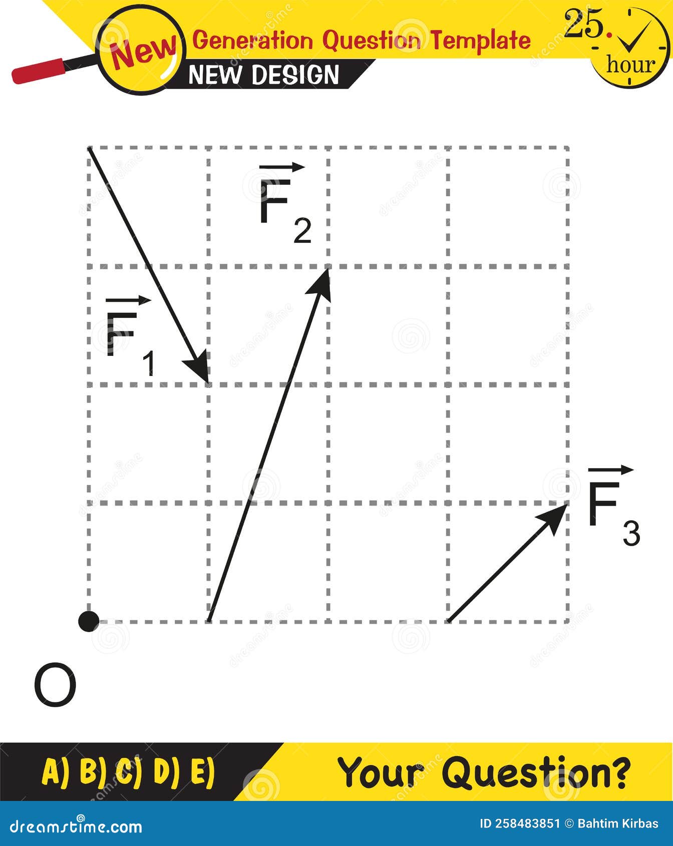Torque Physics Example Diagram, Mechanical Vector Illustration Poster ...