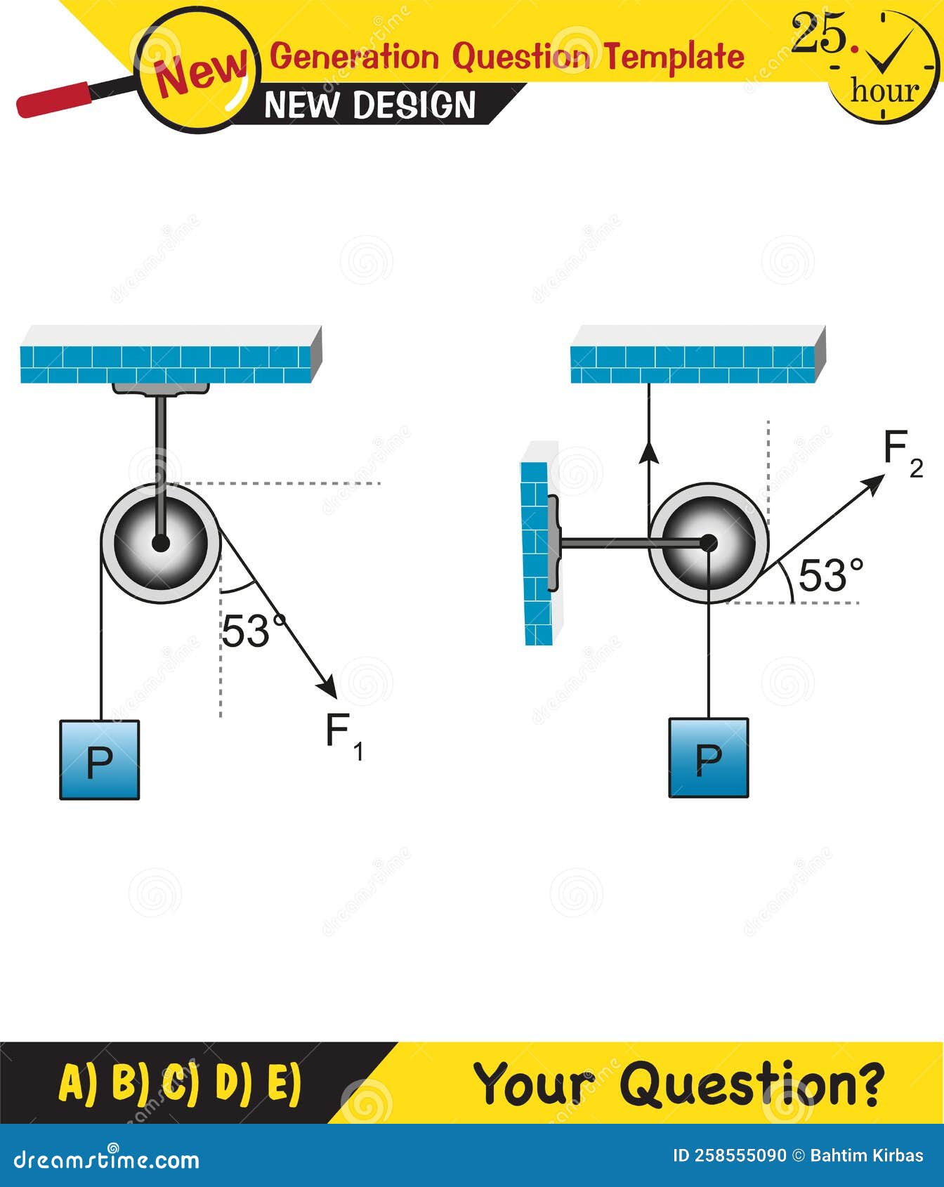 Physics, Science Experiments On Force And Motion With Pulley, Simple ...