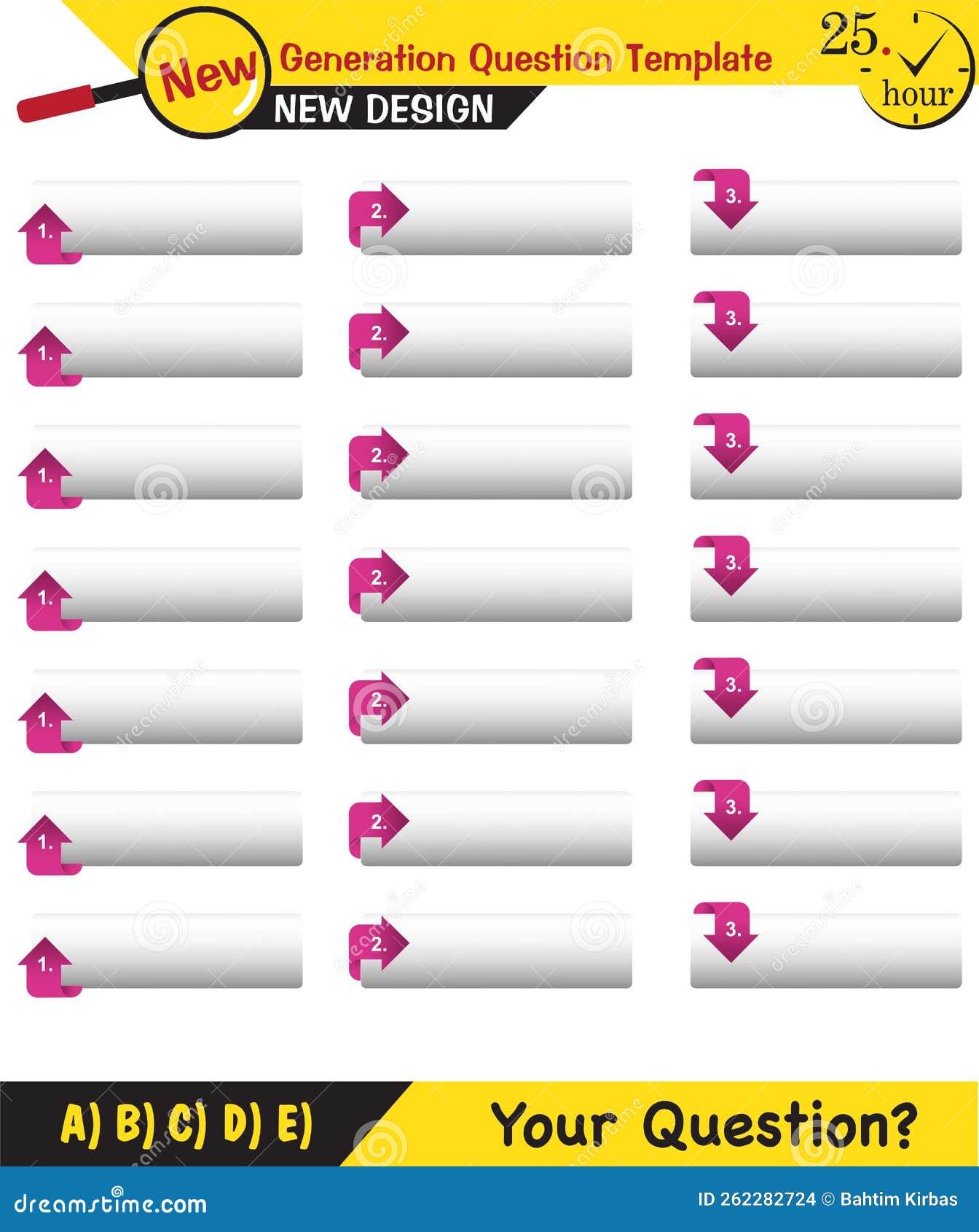 Text Templates - for Teachers, Next Generation Question Examples Stock ...