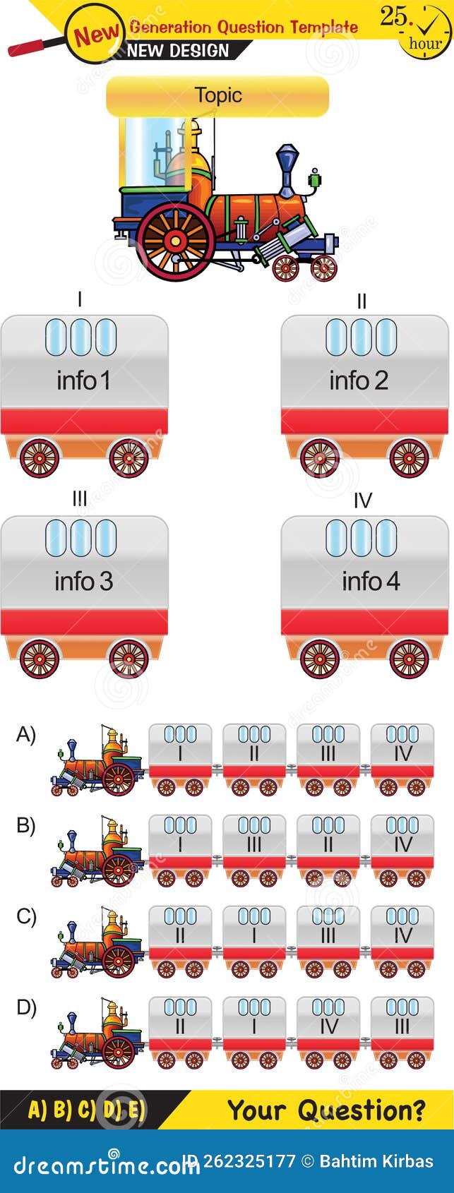Text Templates - for Teachers, Next Generation Question Examples Stock ...