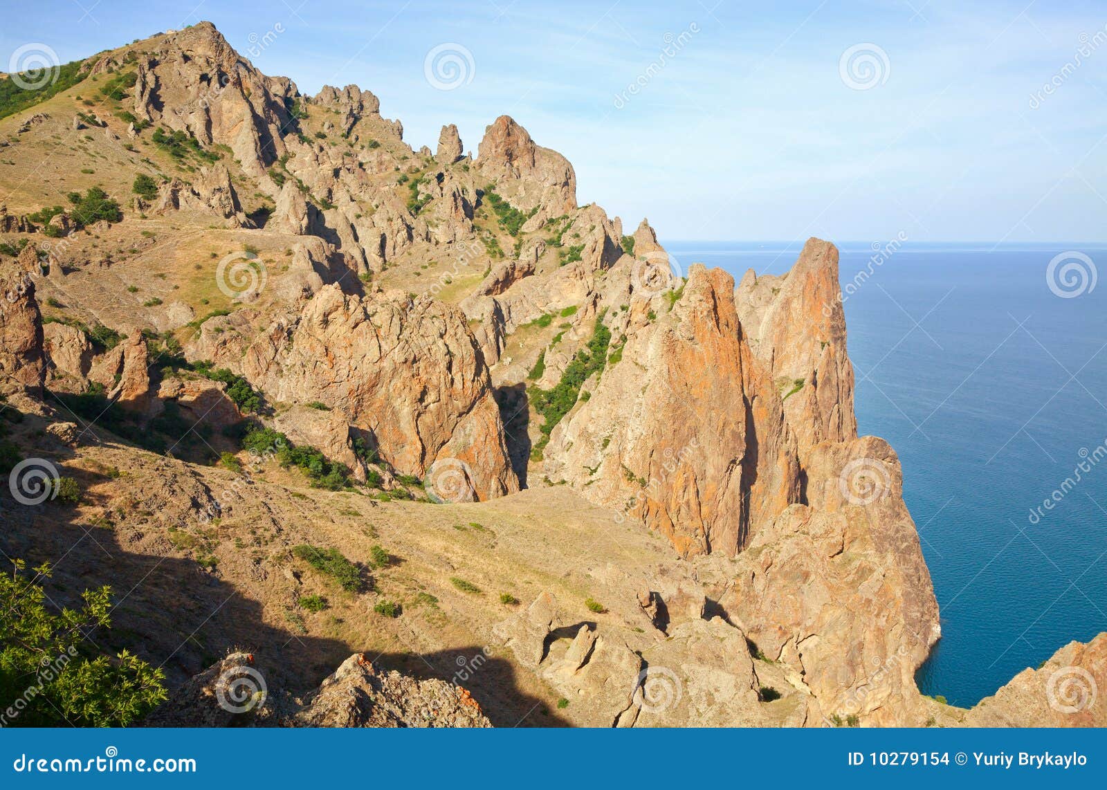 Karadag reserve stock photo. Image of view, rock, volcano - 10279154