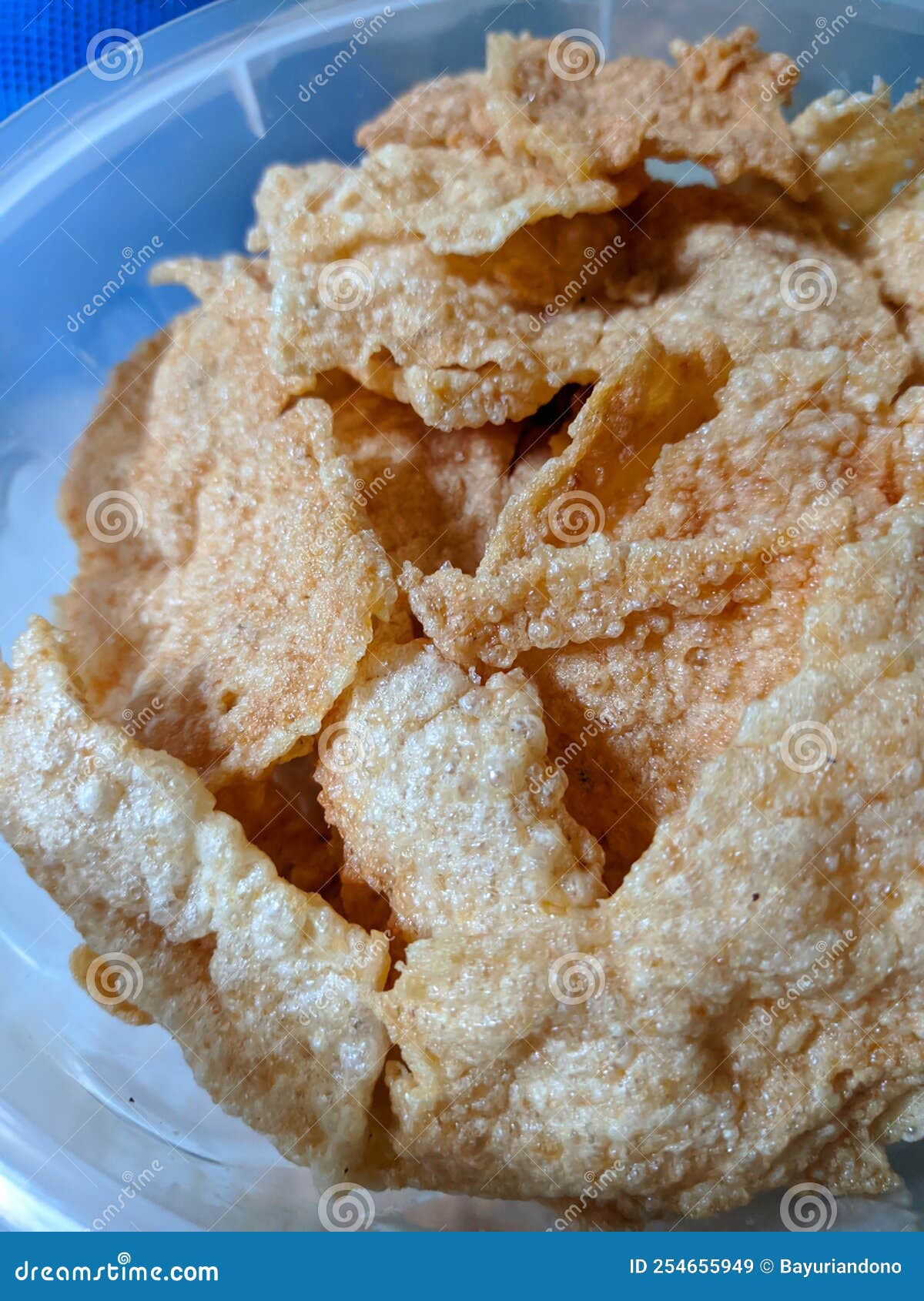 Karak Crackers from Indonesian Rice Stock Image - Image of rice ...