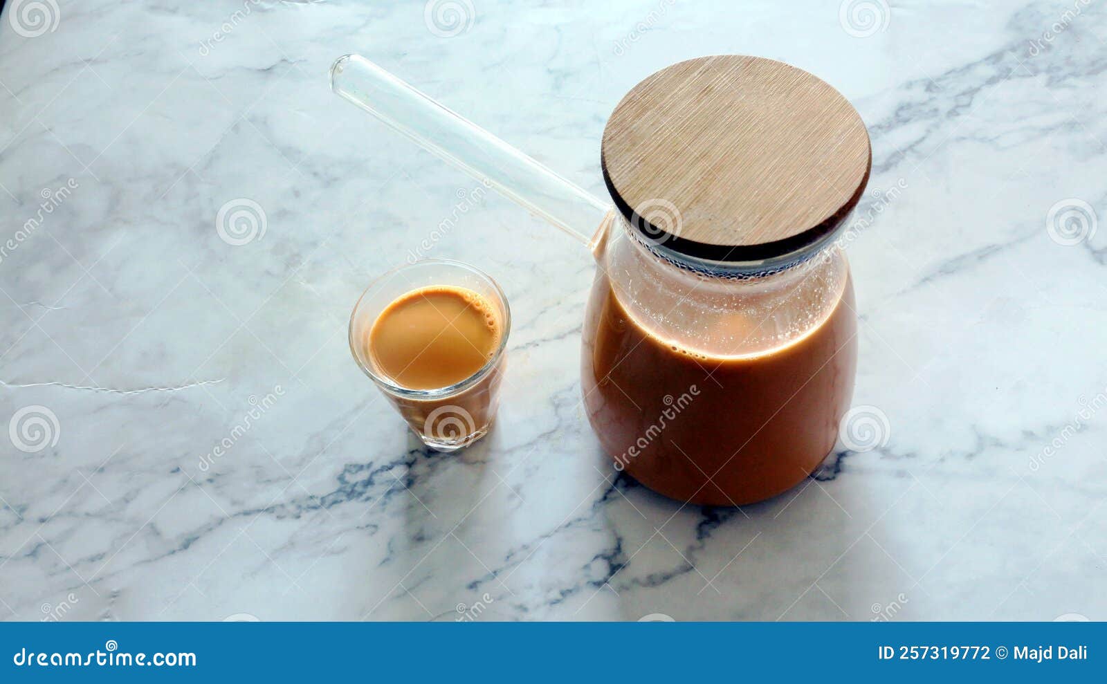 Karak tea stock photo. Image of coffee, brown, dessert - 257319772