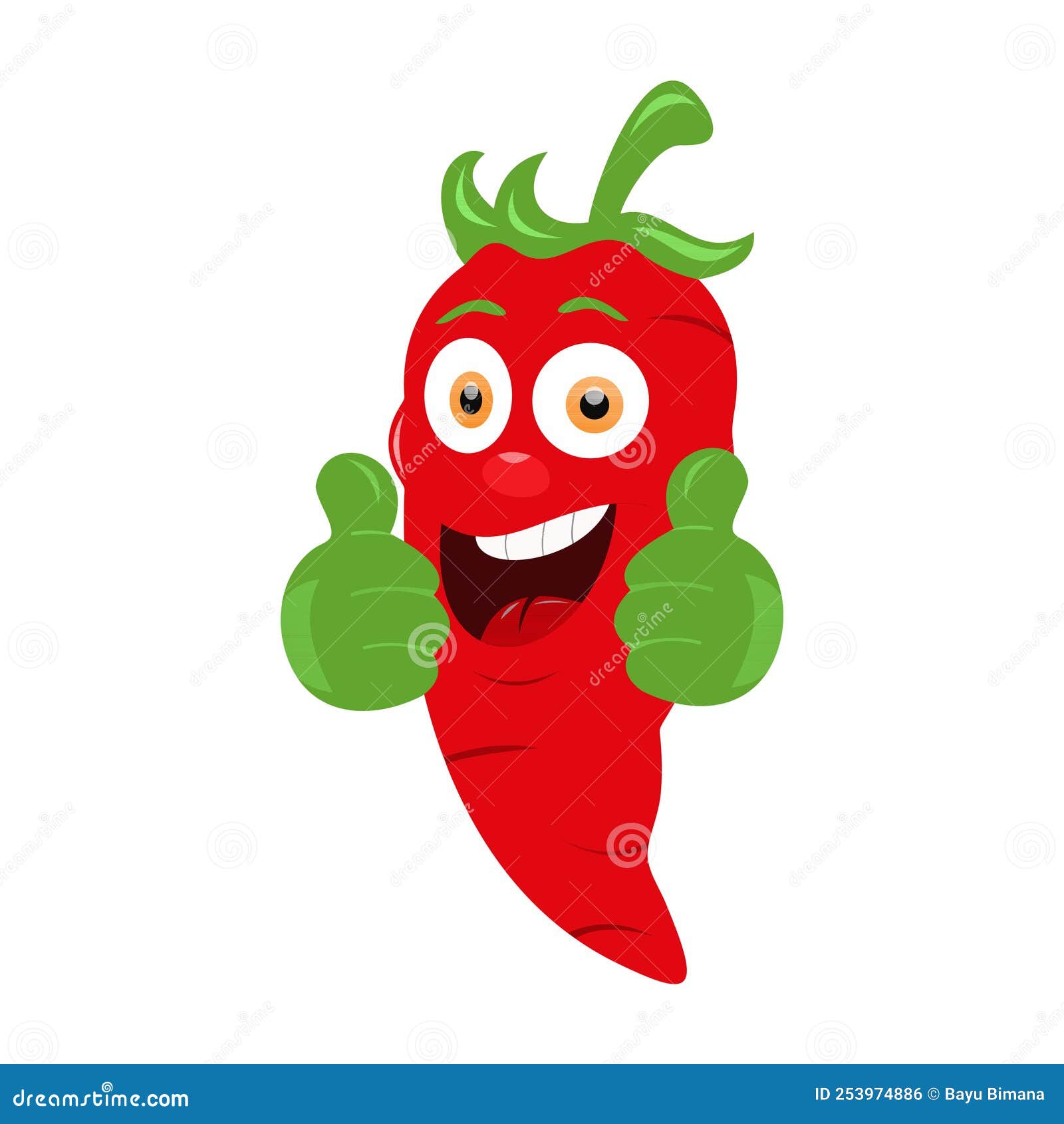 Karakter Cabe 1-1 Vector Illustration | CartoonDealer.com #253974886