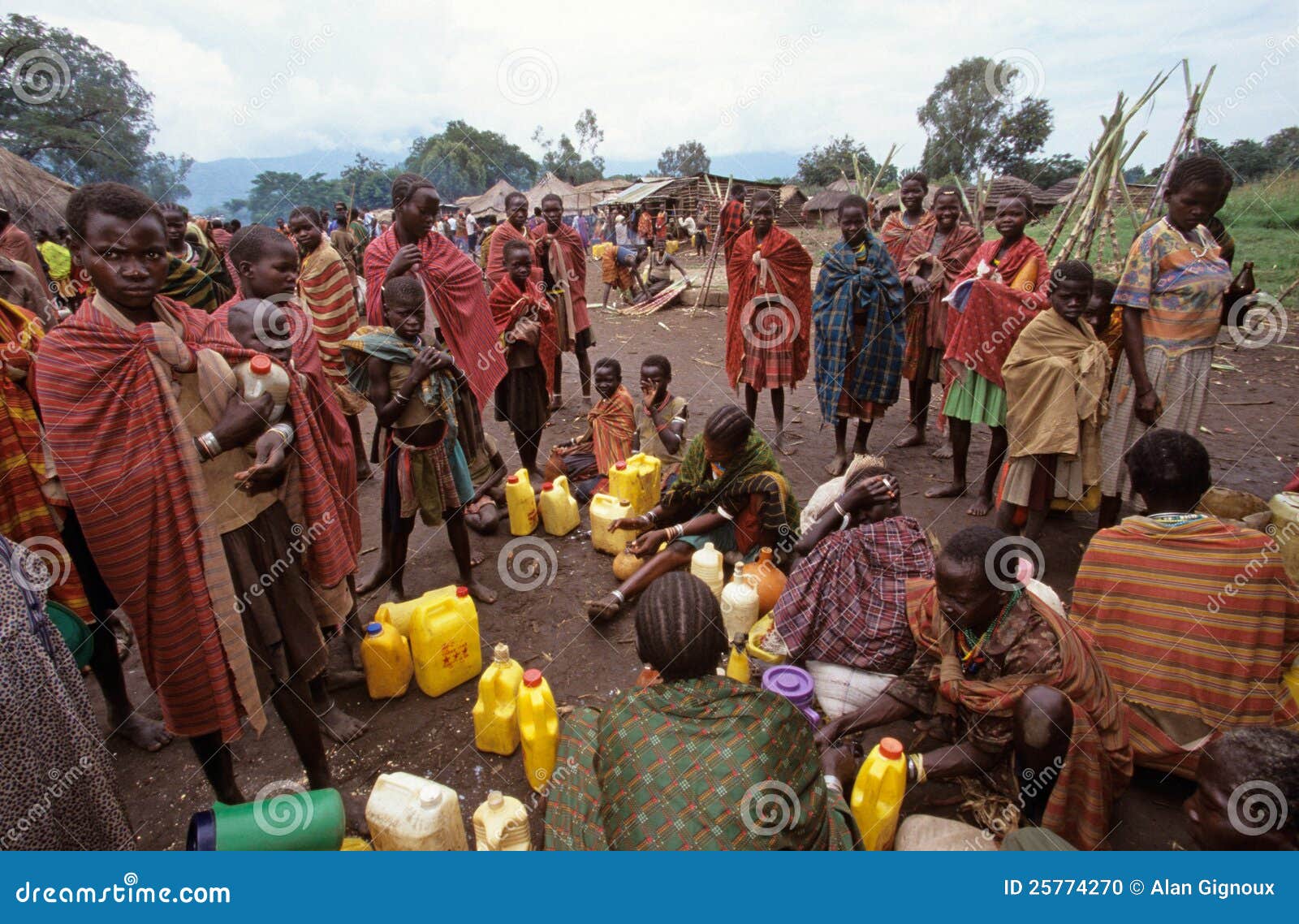 Karamojong Villagers, Uganda Editorial Image - Image of tribe, ethnic ...