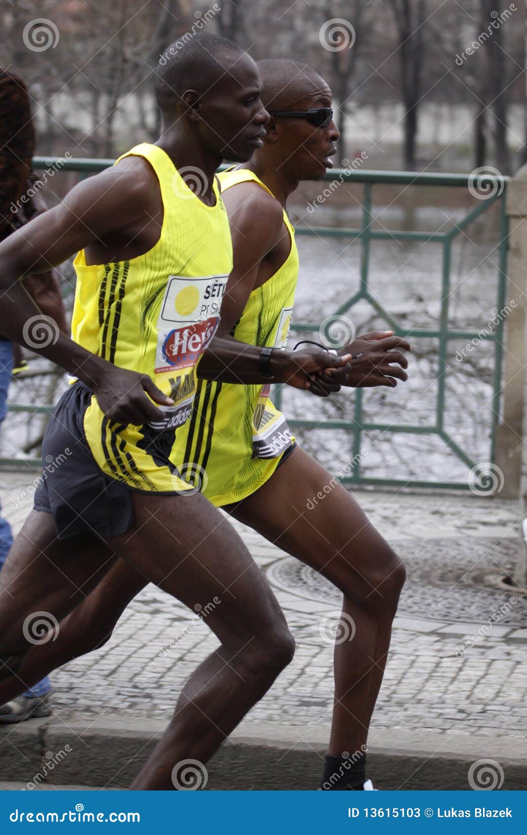 Karanja Brothers in Prague Half Marathon Editorial Stock Photo - Image ...