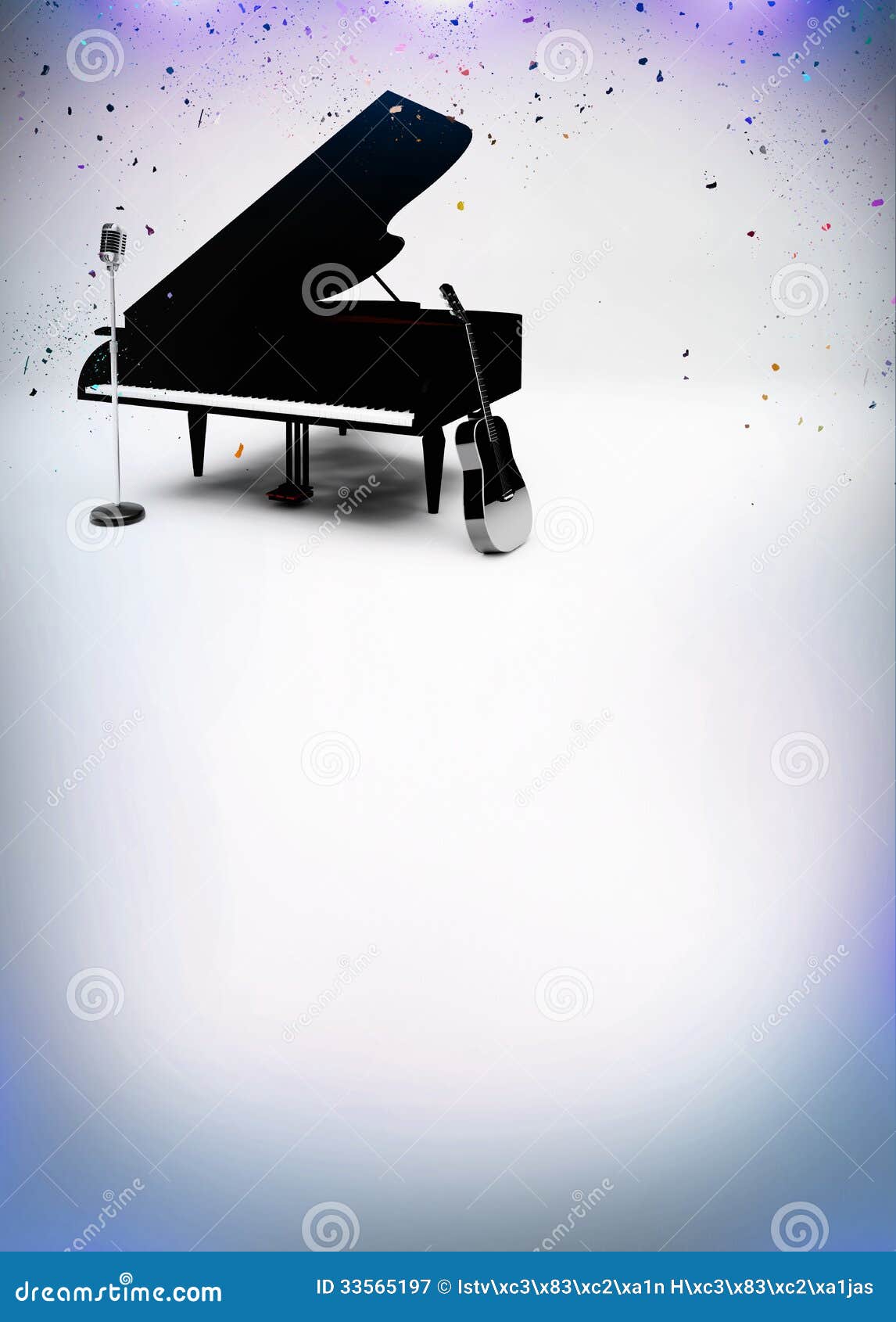 Karaoke music poster stock illustration. Illustration of light - 33565197