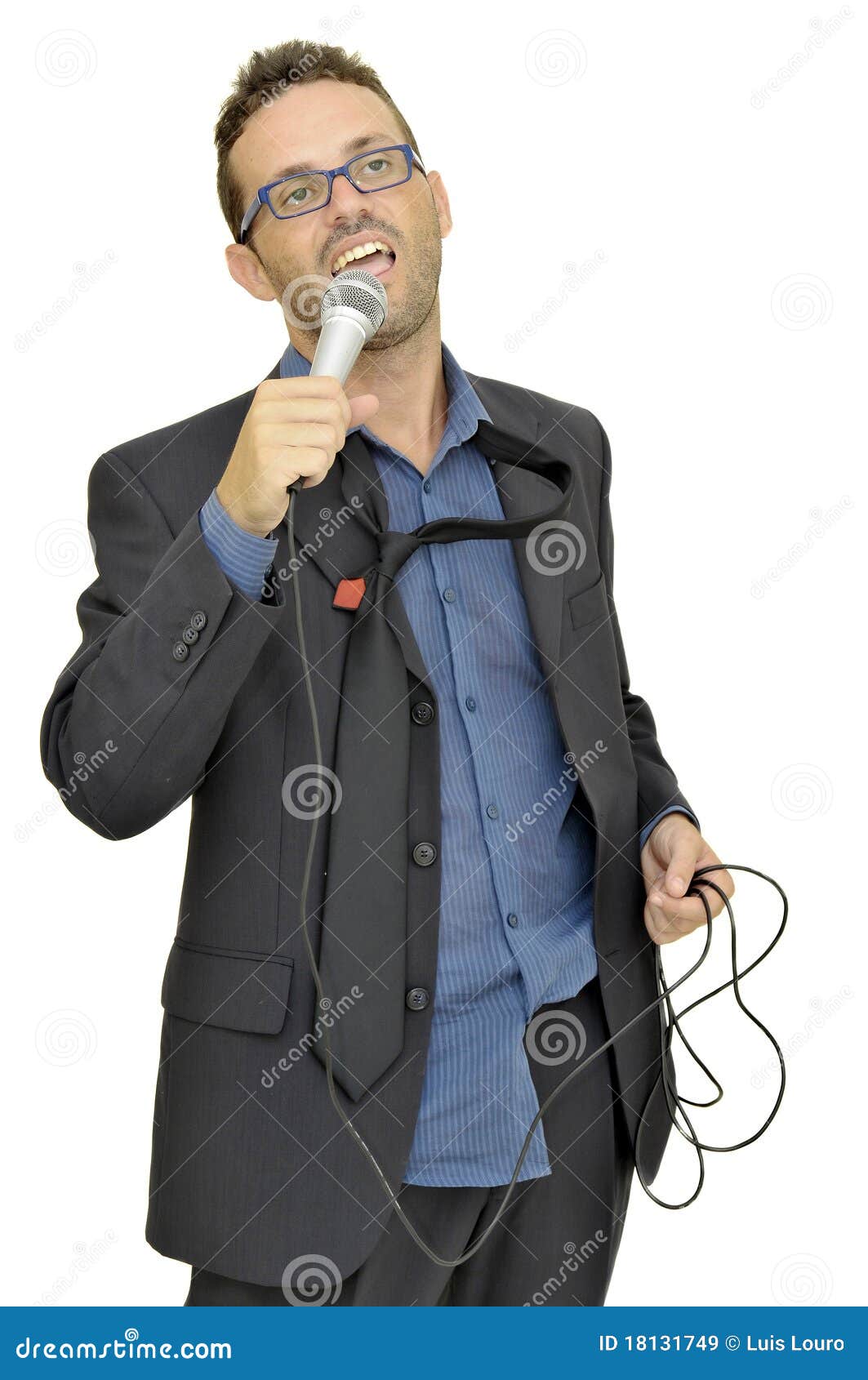Karaoke singer stock image. Image of lifestyle, male - 18131749