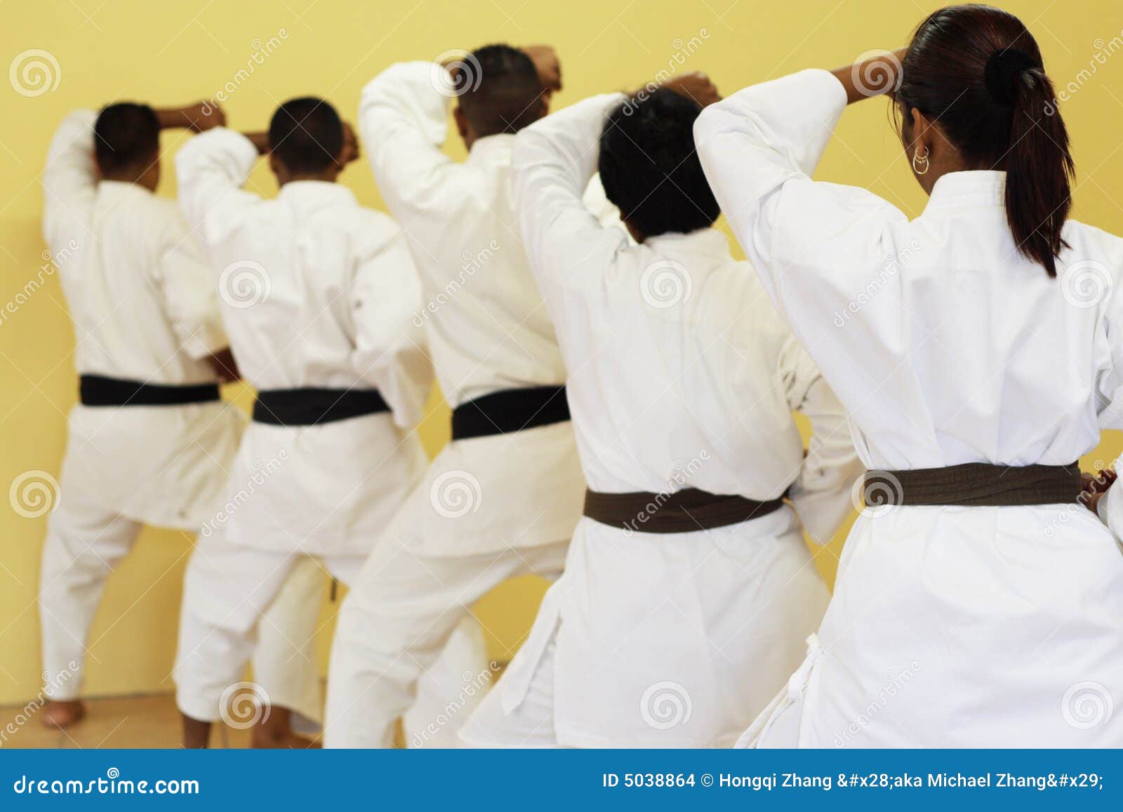 Karate stock photo. Image of arts, asia, fight, group - 5038864