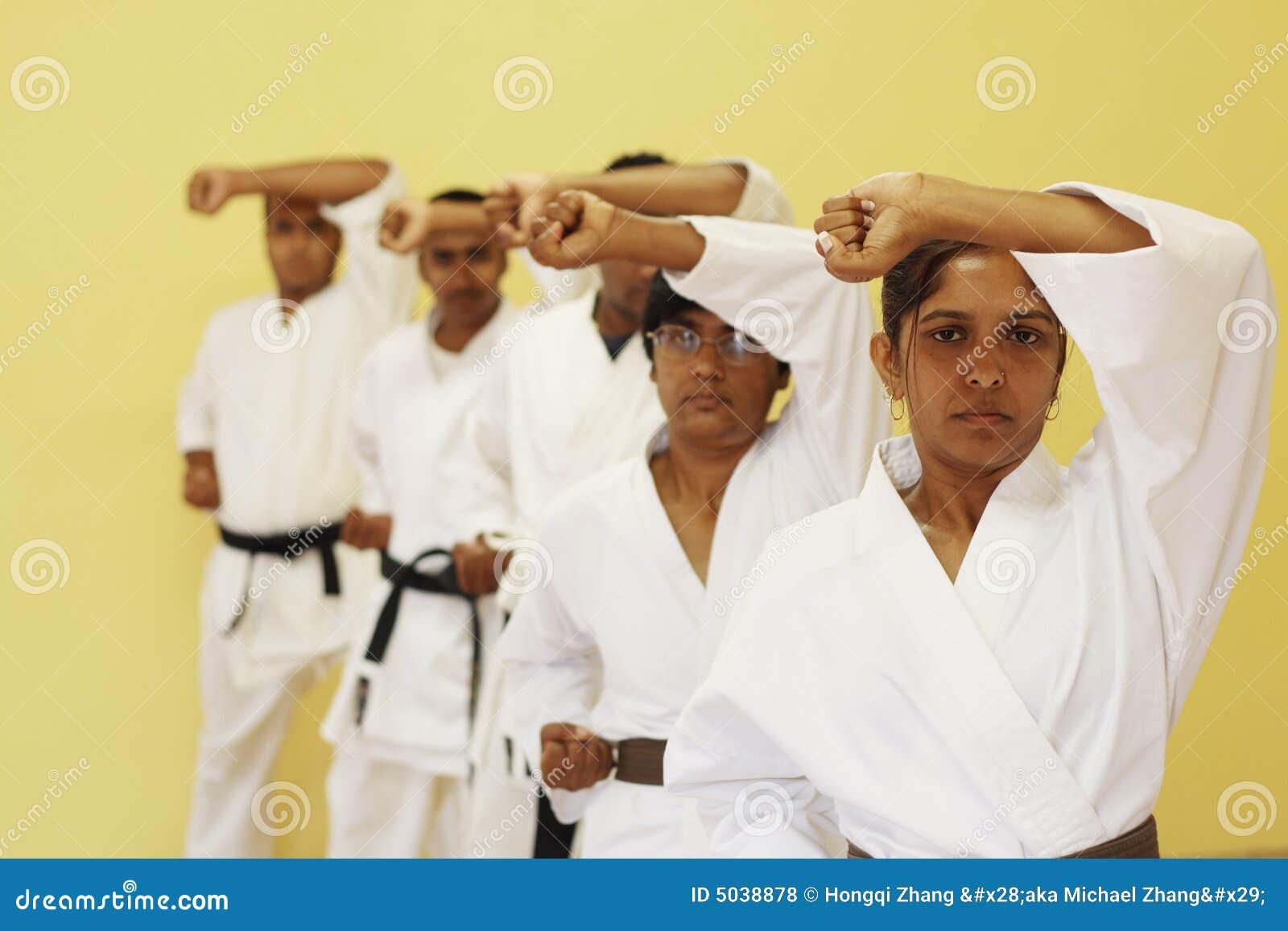 Karate stock photo. Image of battle, clothes, attack, competition - 5038878