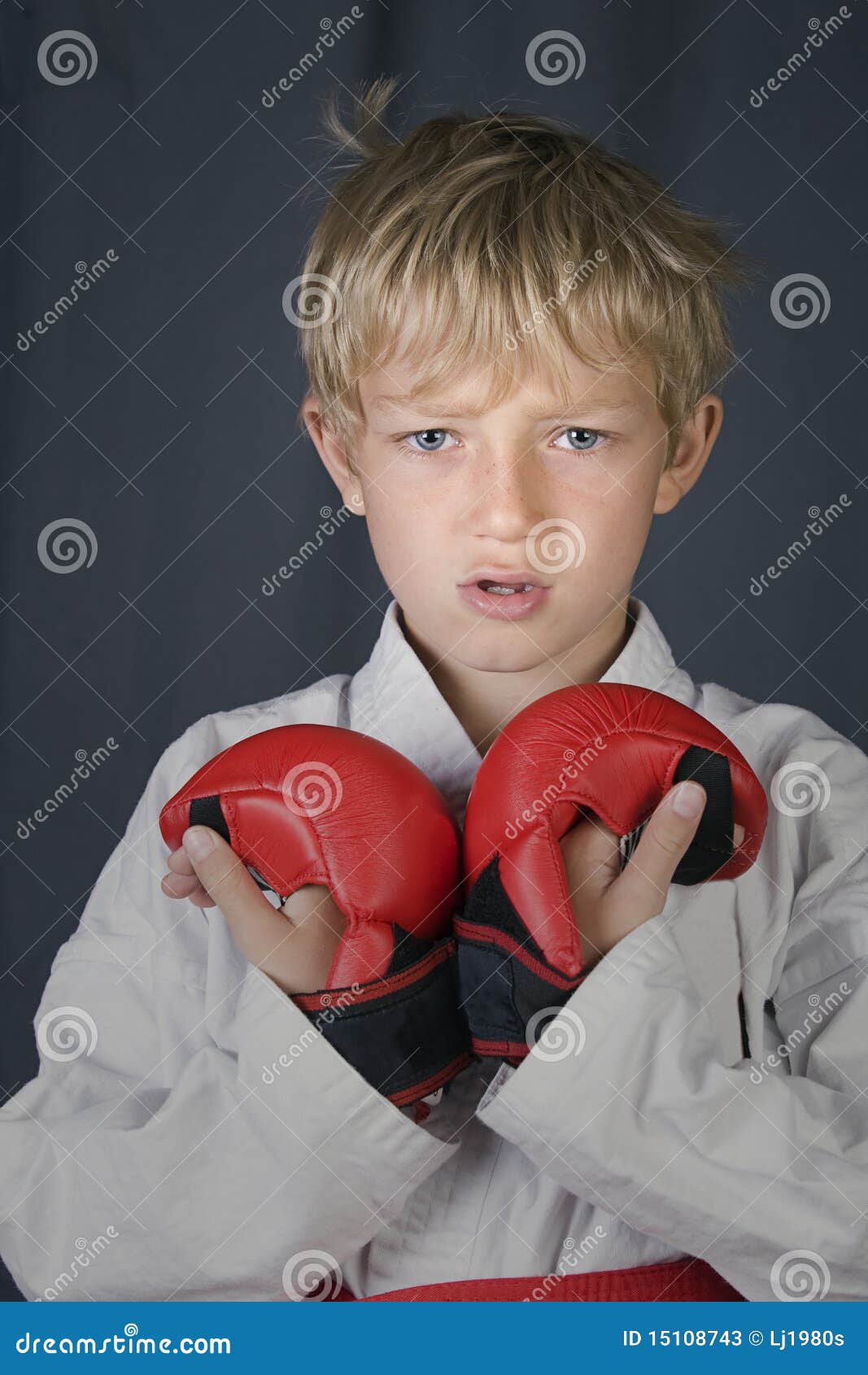 Karate boy stock image. Image of caucasian, agressive - 15108743