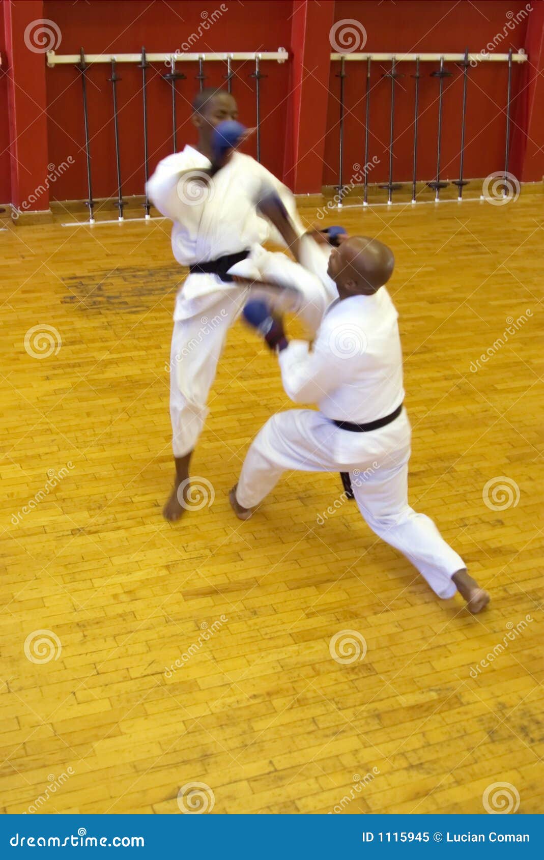 Karate fight stock image. Image of block, belt, fighter - 1115945
