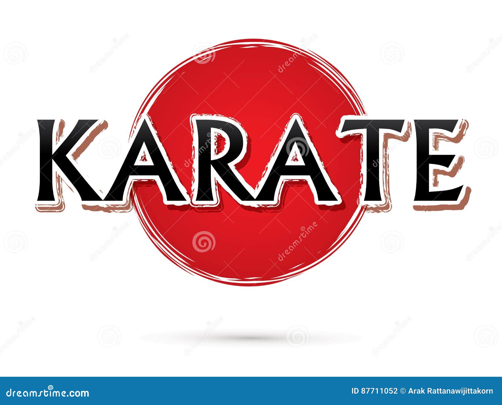 Karate Font design stock vector. Illustration of martial - 87711052