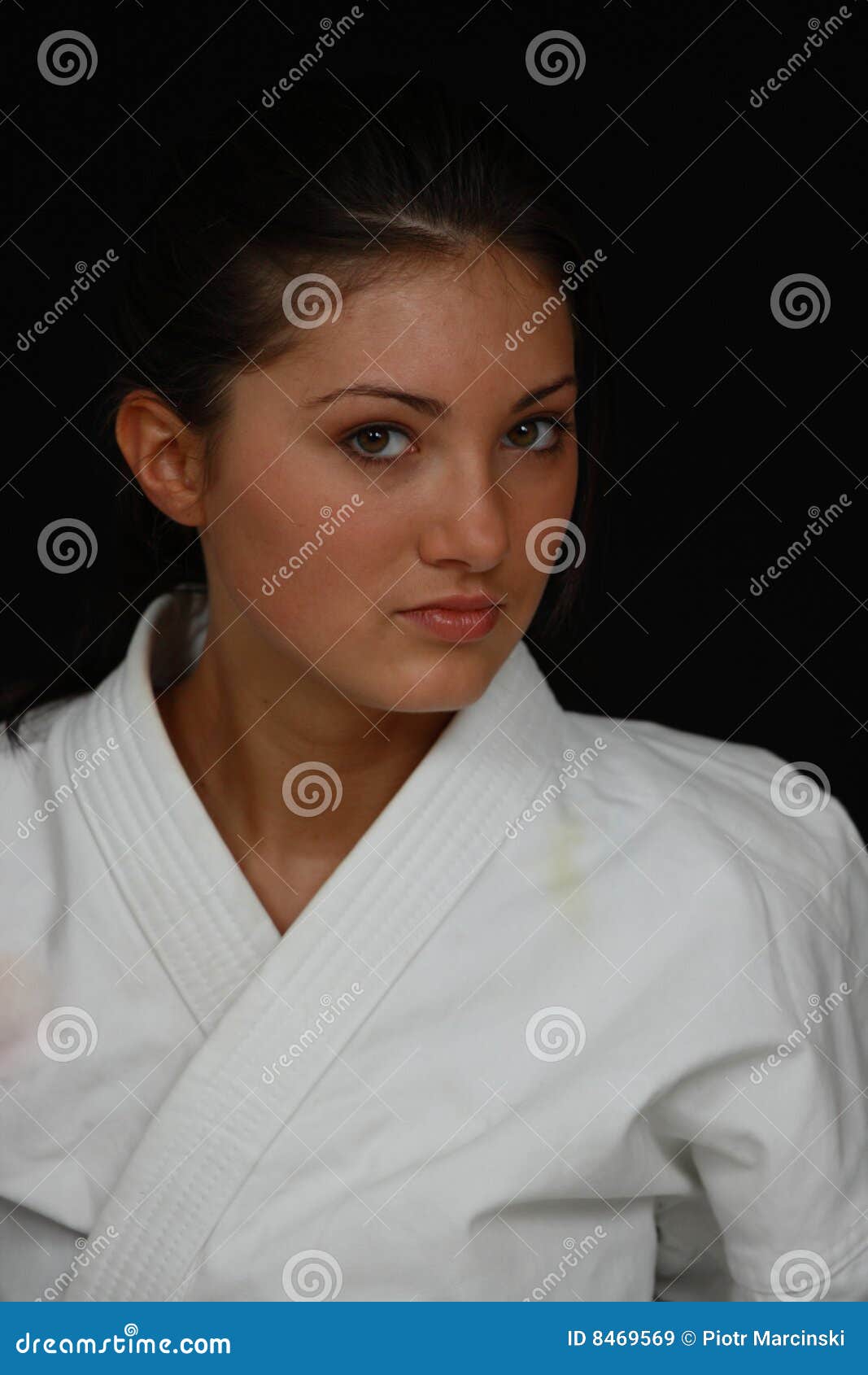 Karate Girl stock image. Image of karate, beautiful, person - 8469569