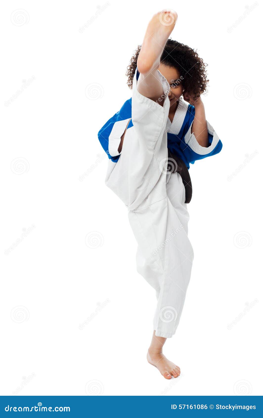 Karate Girl Kick