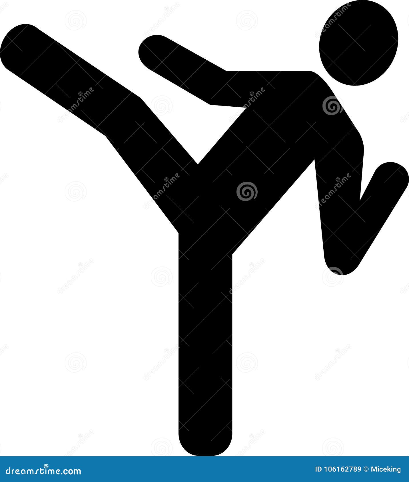 Karate Icon. Trendy Karate Logo Concept On White Background From ...