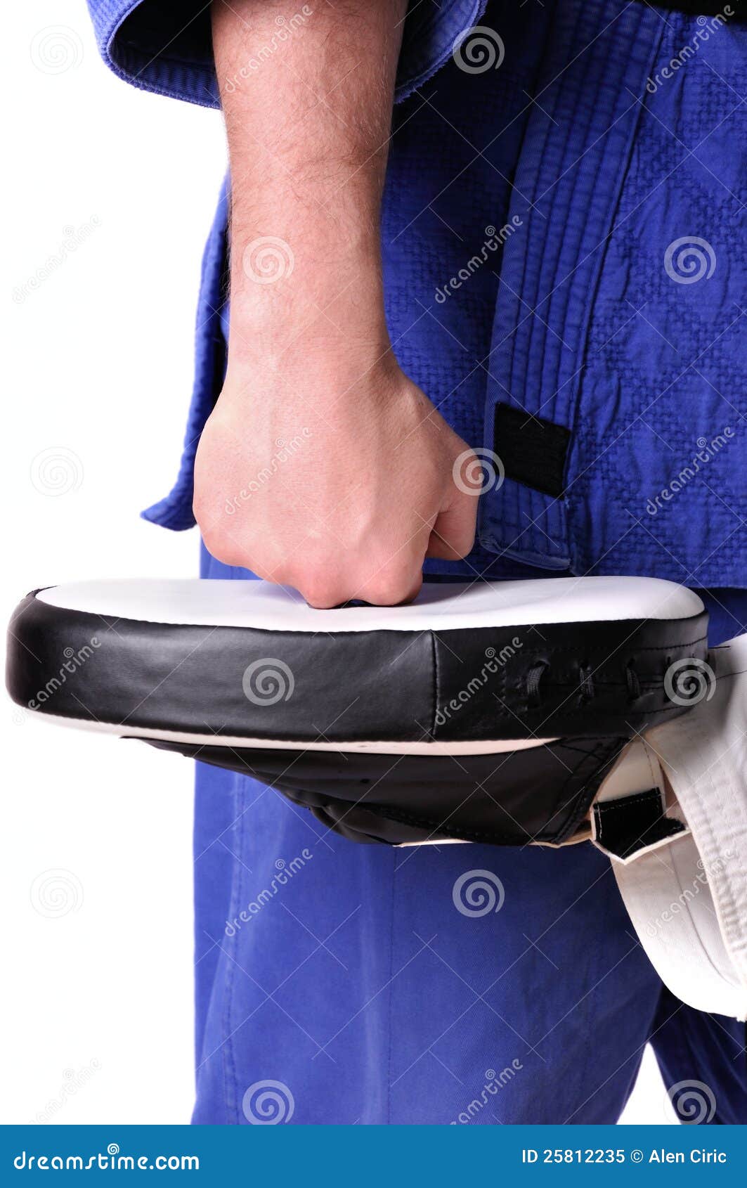 Karate Kick With Clenched Fist Stock Image - Image of martial, active ...