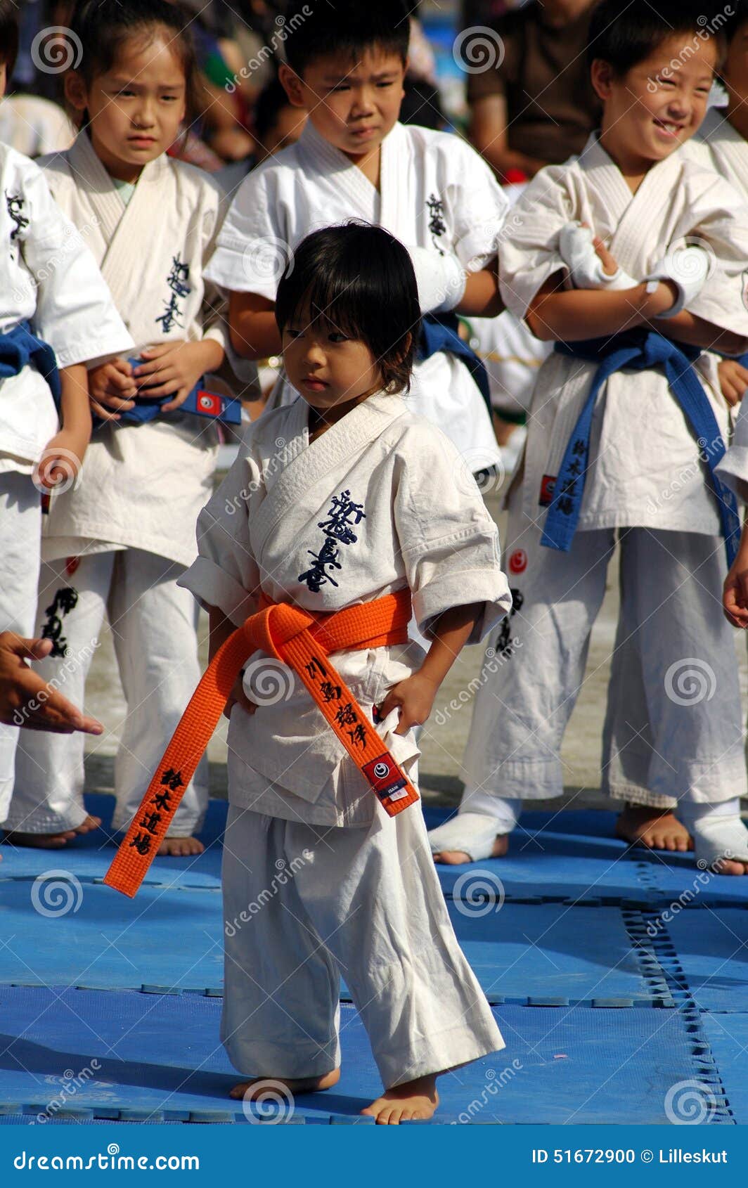 Karate kids editorial image. Image of cute, active, fighter - 51672900