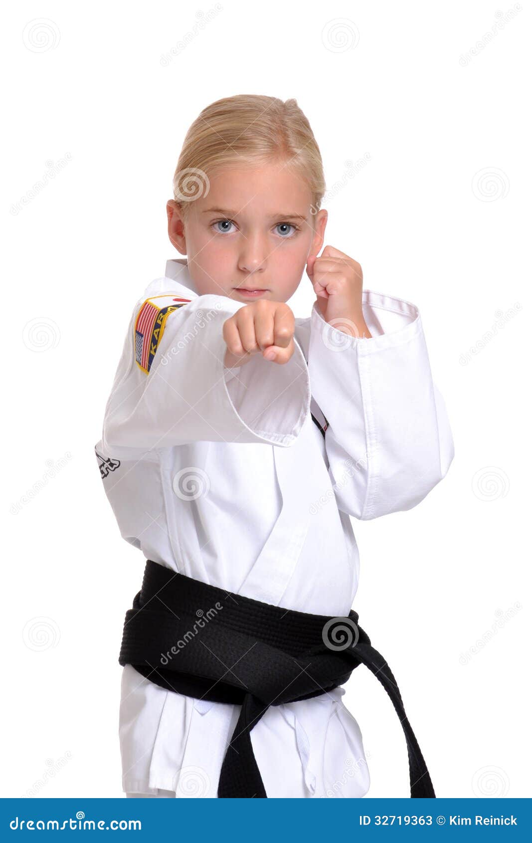 Karate Punch stock image. Image of martial, hand, fighter - 32719363
