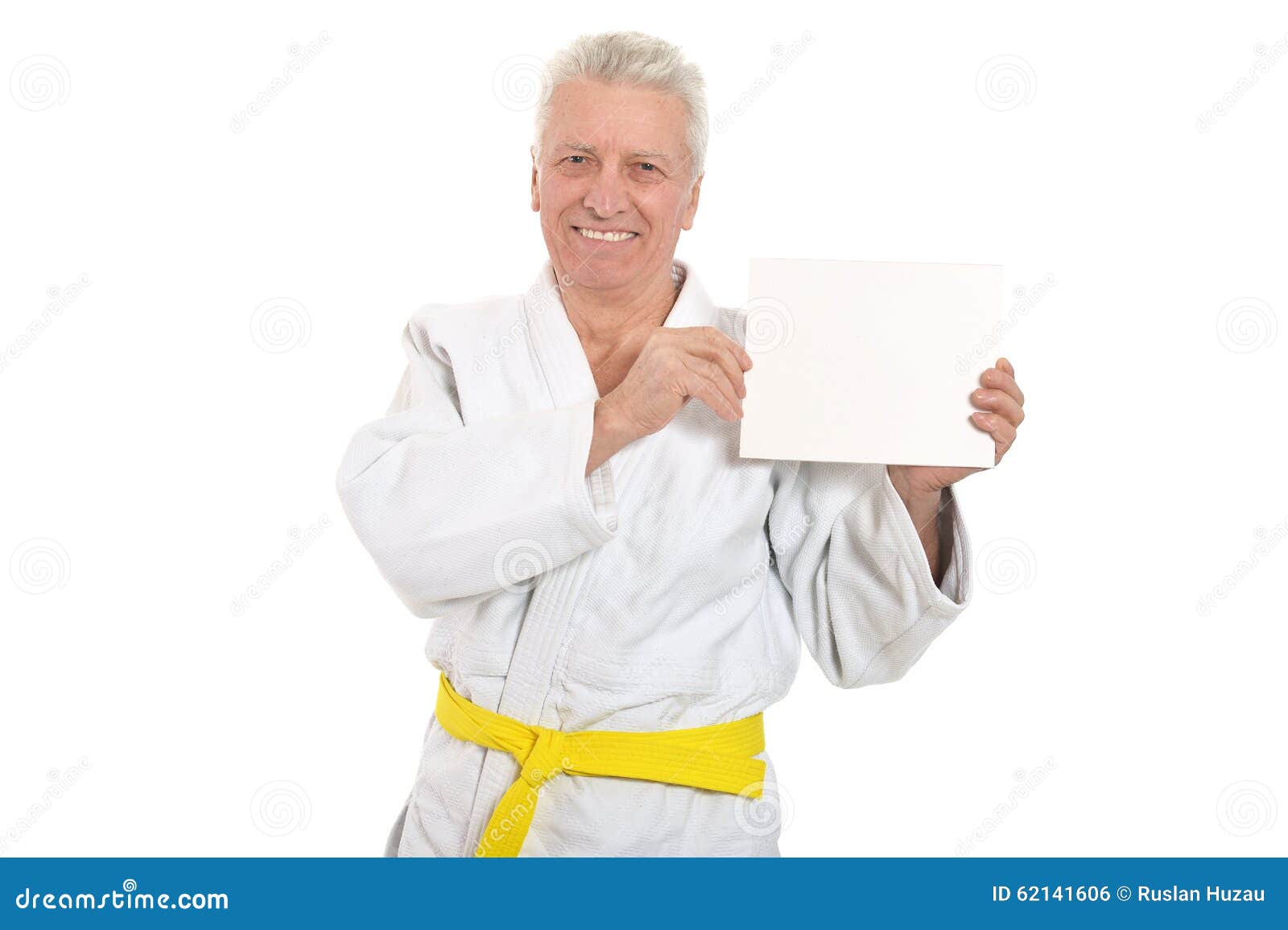 Karate Senior man stock photo. Image of body, grandfather - 62141606