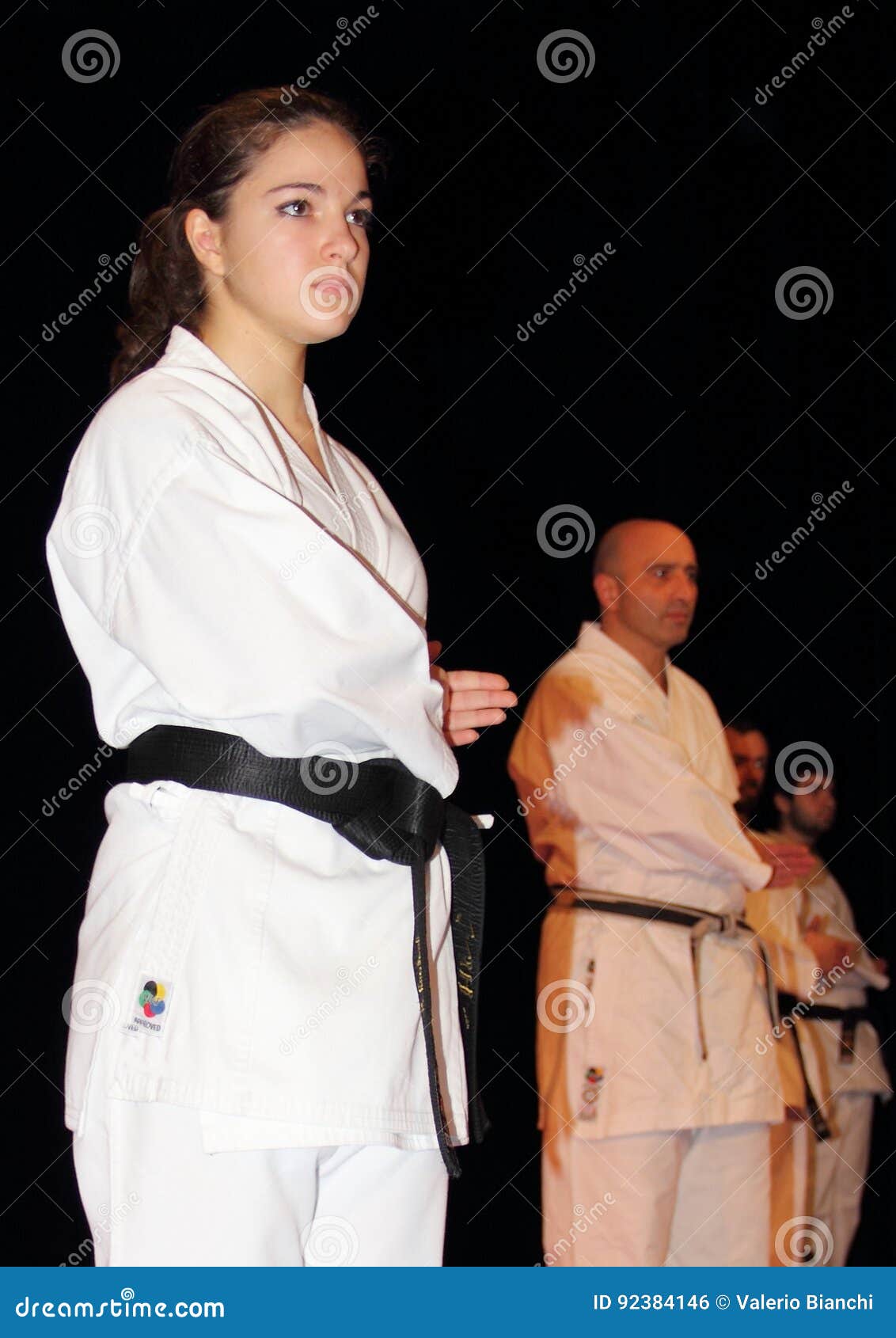 Karate show stock photo. Image of white, passports, competition - 92384146