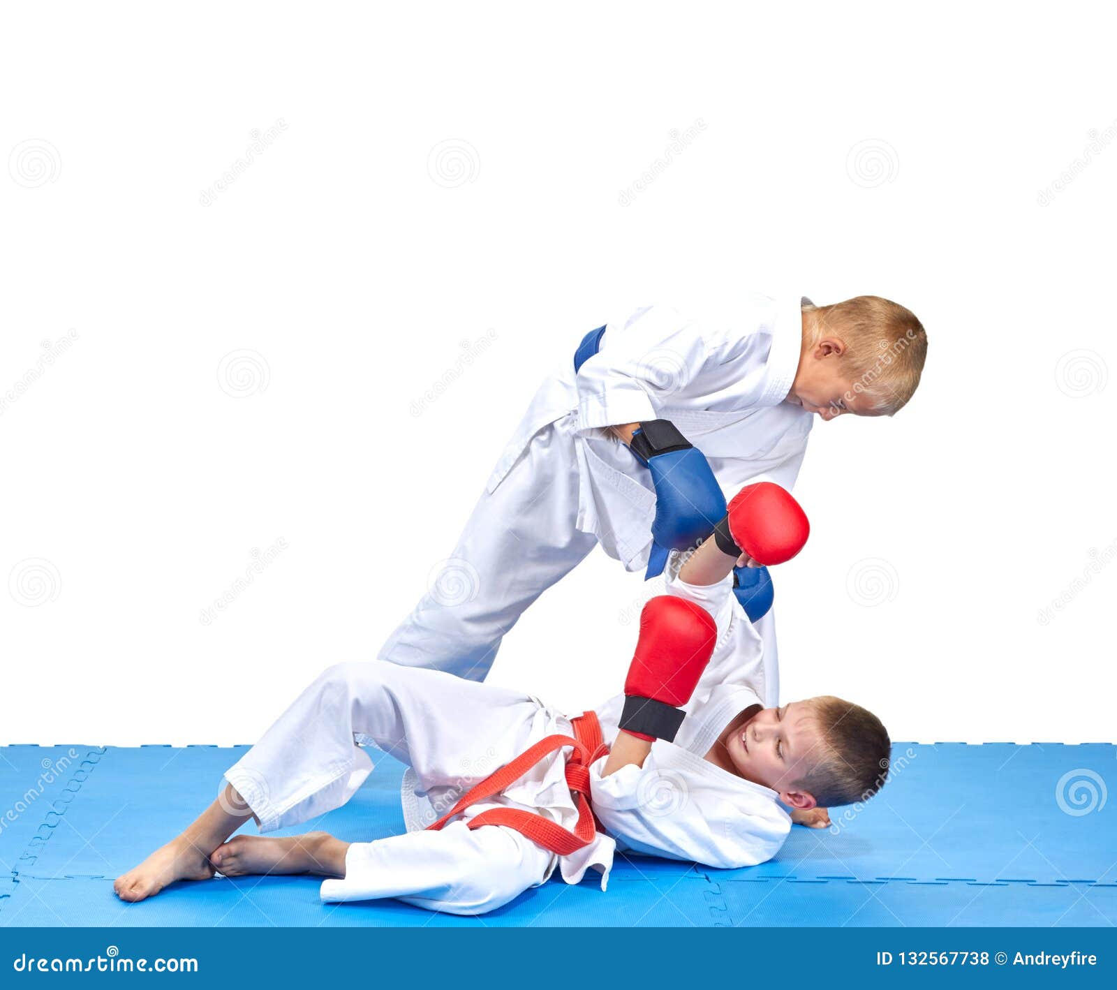 In Karategi Athletes are Doing Throws Stock Photo - Image of sambo ...