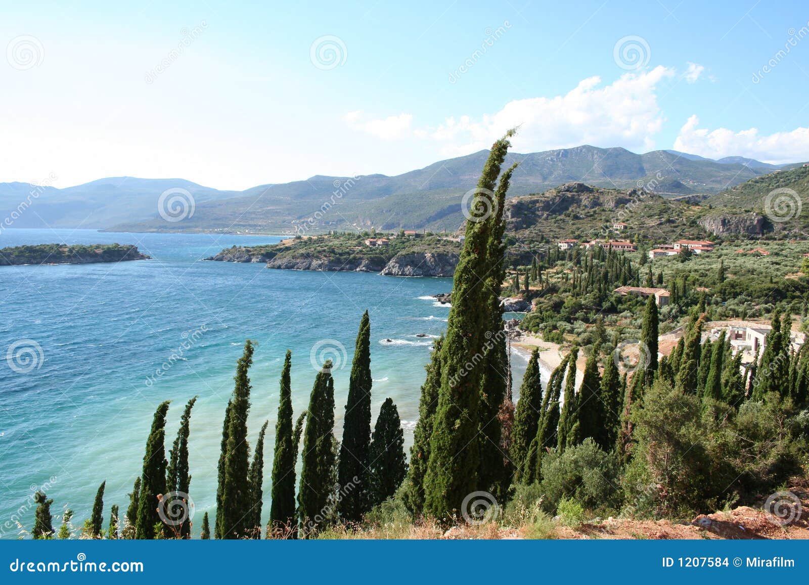 Kardamili greece stock photo. Image of serpentine, beach - 1207584