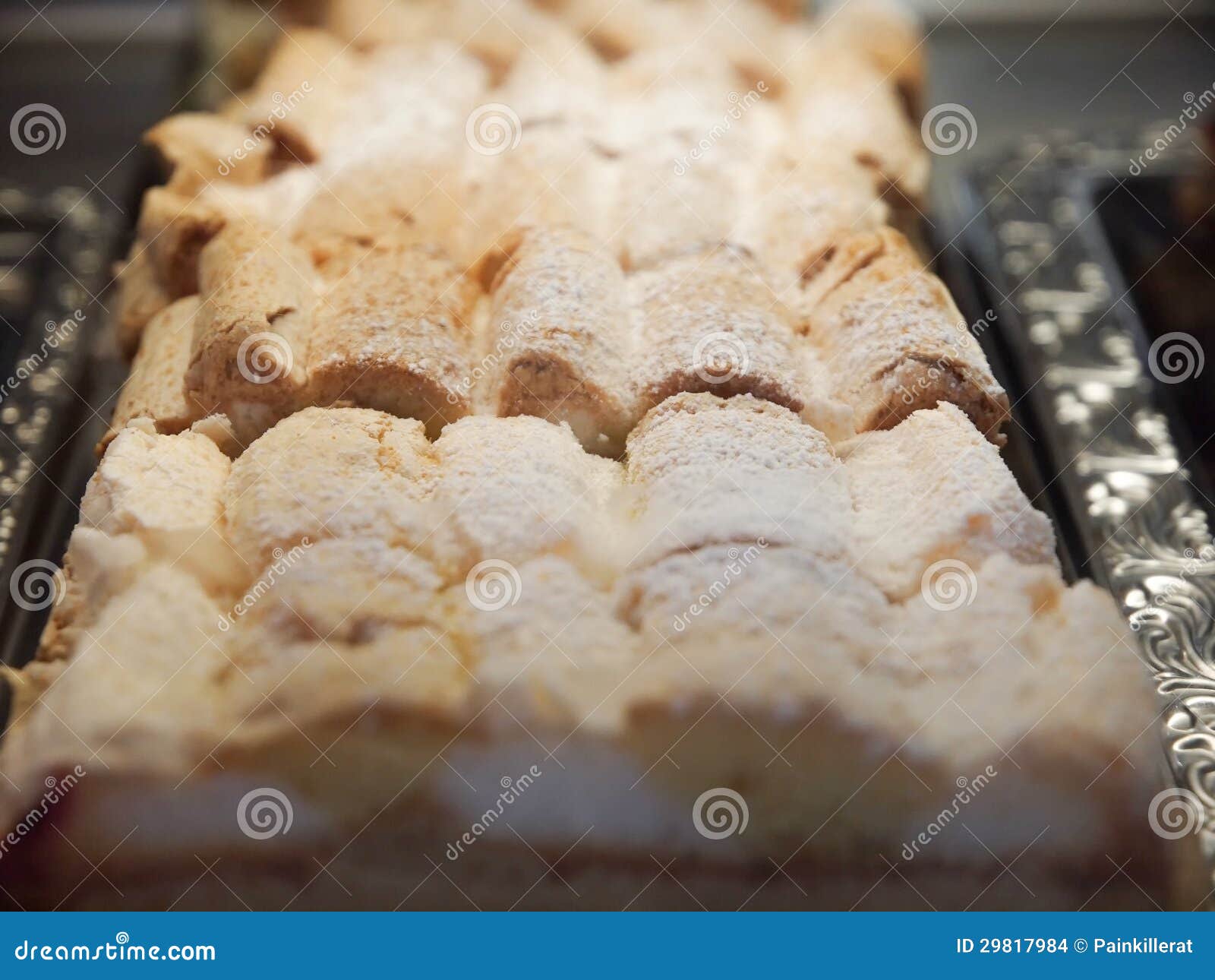 Austrian Confectionery Cake Stock Photo - Image of slices, cardinal ...