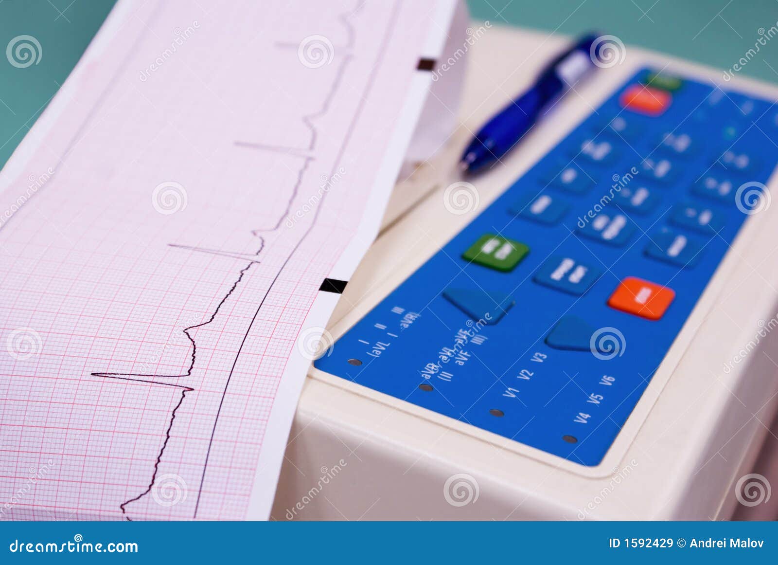 Kardiograph stockbild. Bild von blut, leben, angriff, verletzt - 1592429