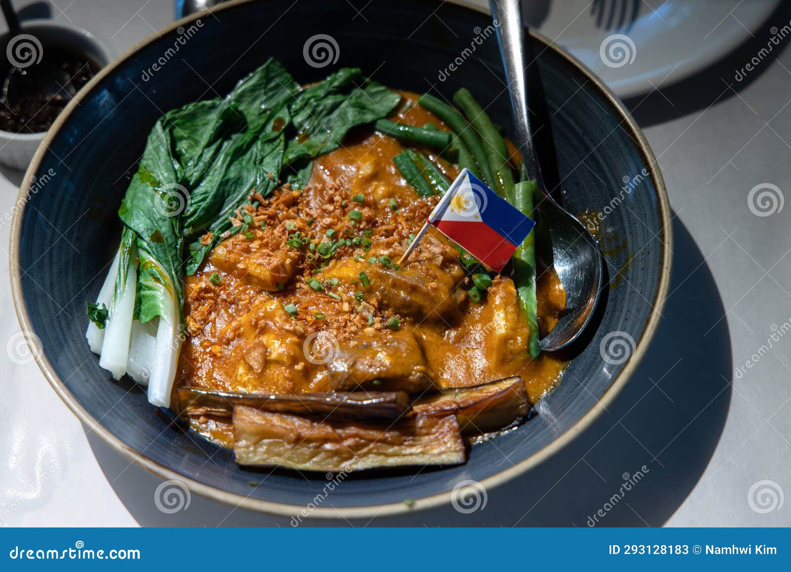 Kare-kare is a Philippine Stew that Features a Thick Savory Peanut ...