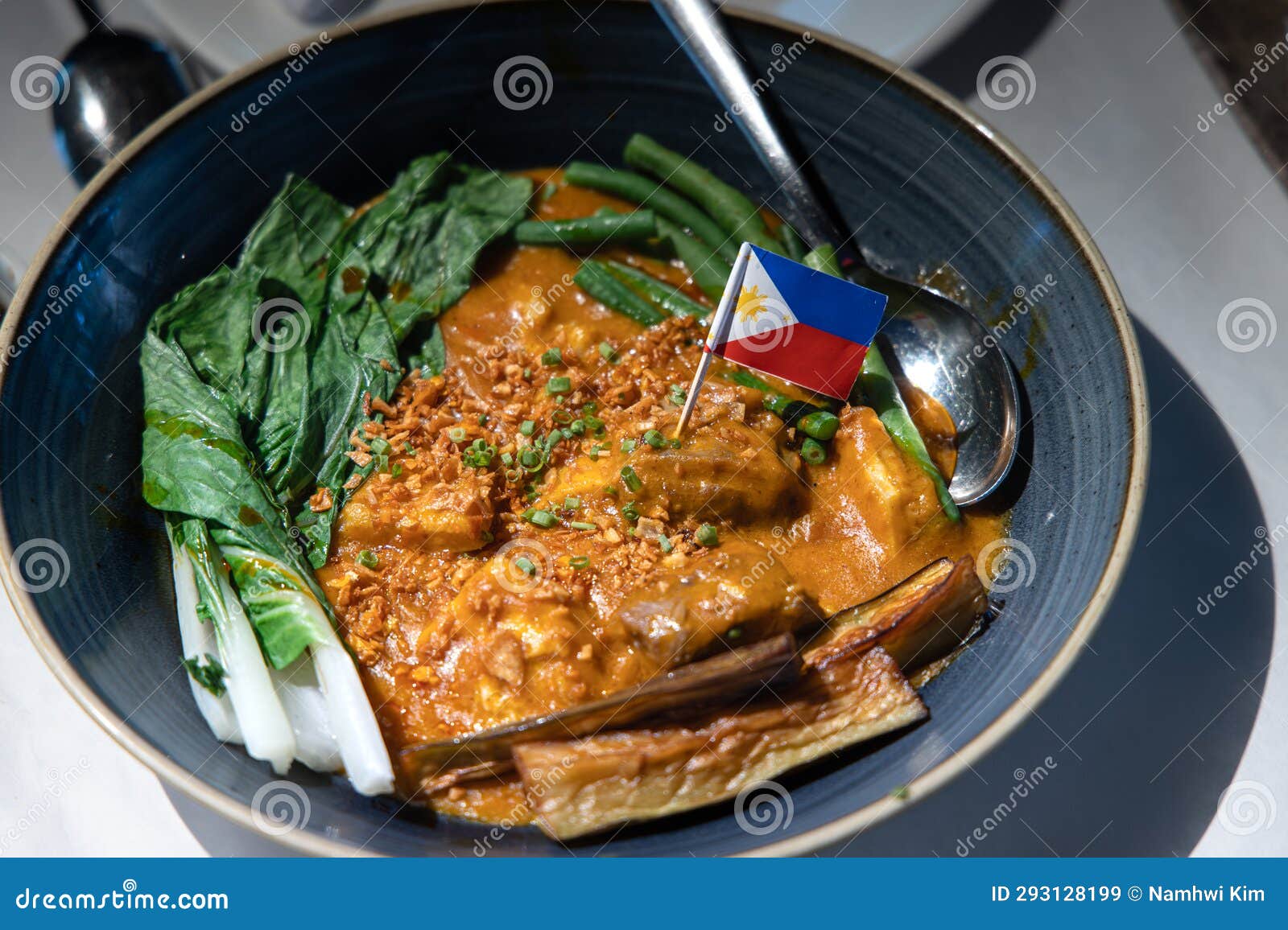 Kare-kare is a Philippine Stew that Features a Thick Savory Peanut ...