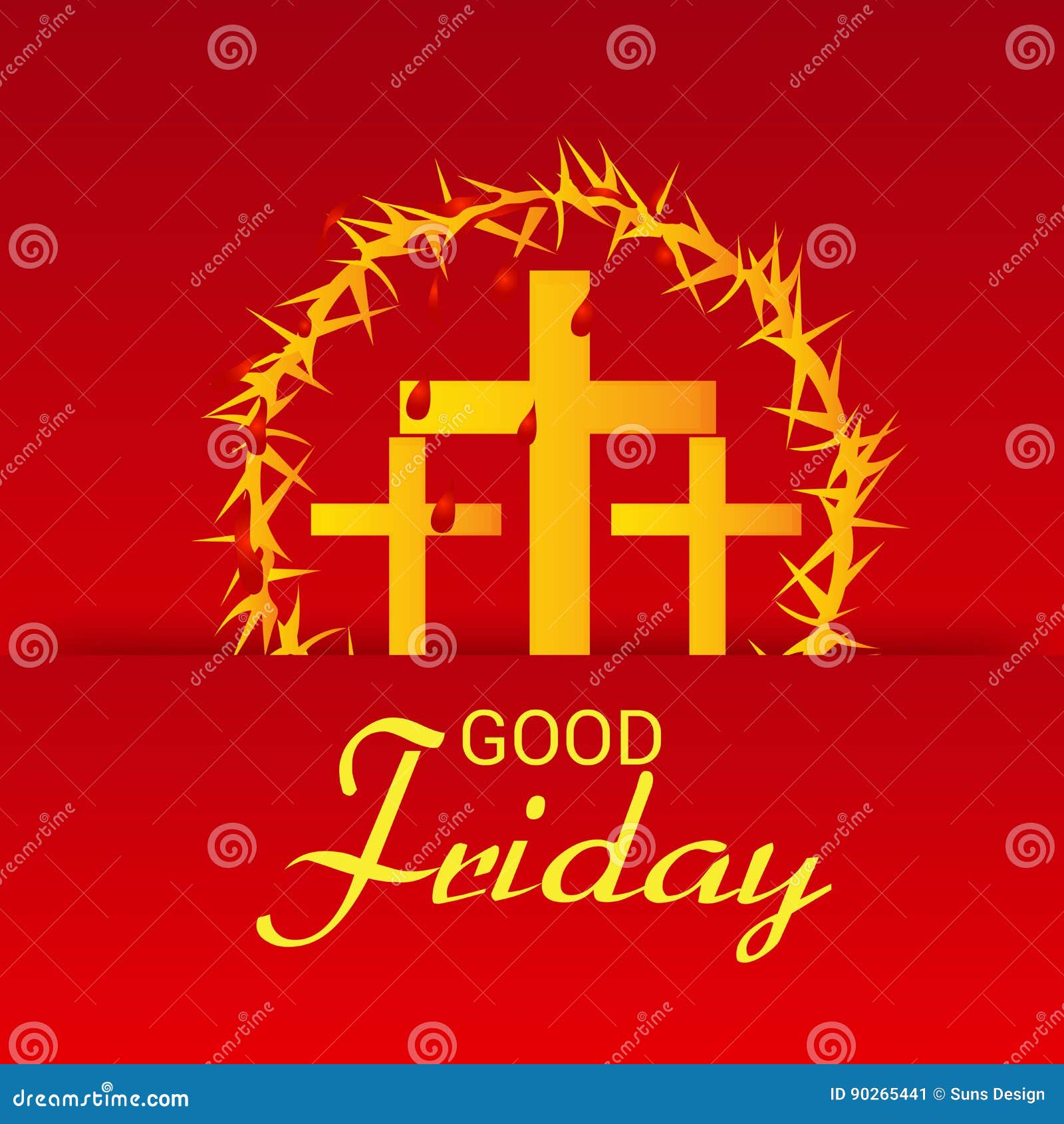 Karfreitag stock abbildung. Illustration von bibel, kalvarienberg ...