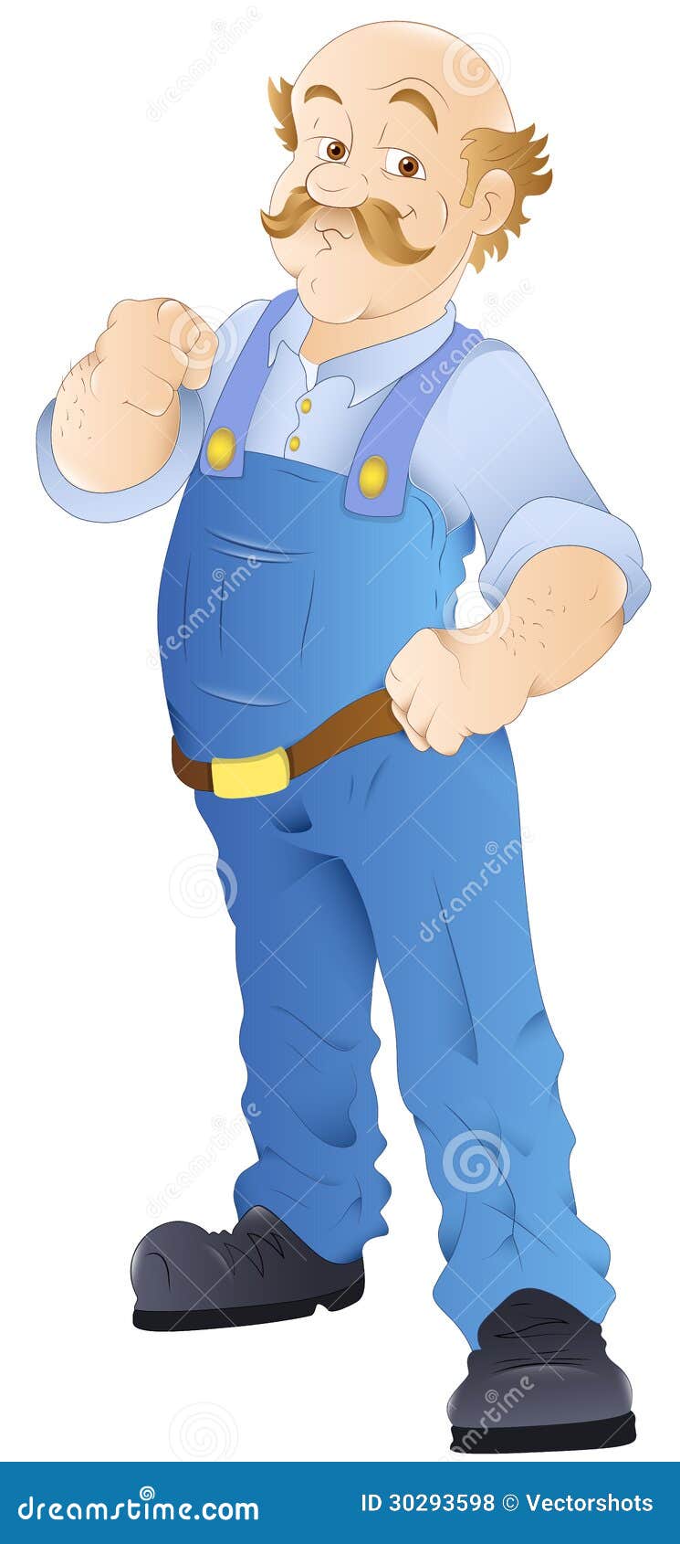 Karikatur-Klempner Vector vektor abbildung. Illustration von konzept ...