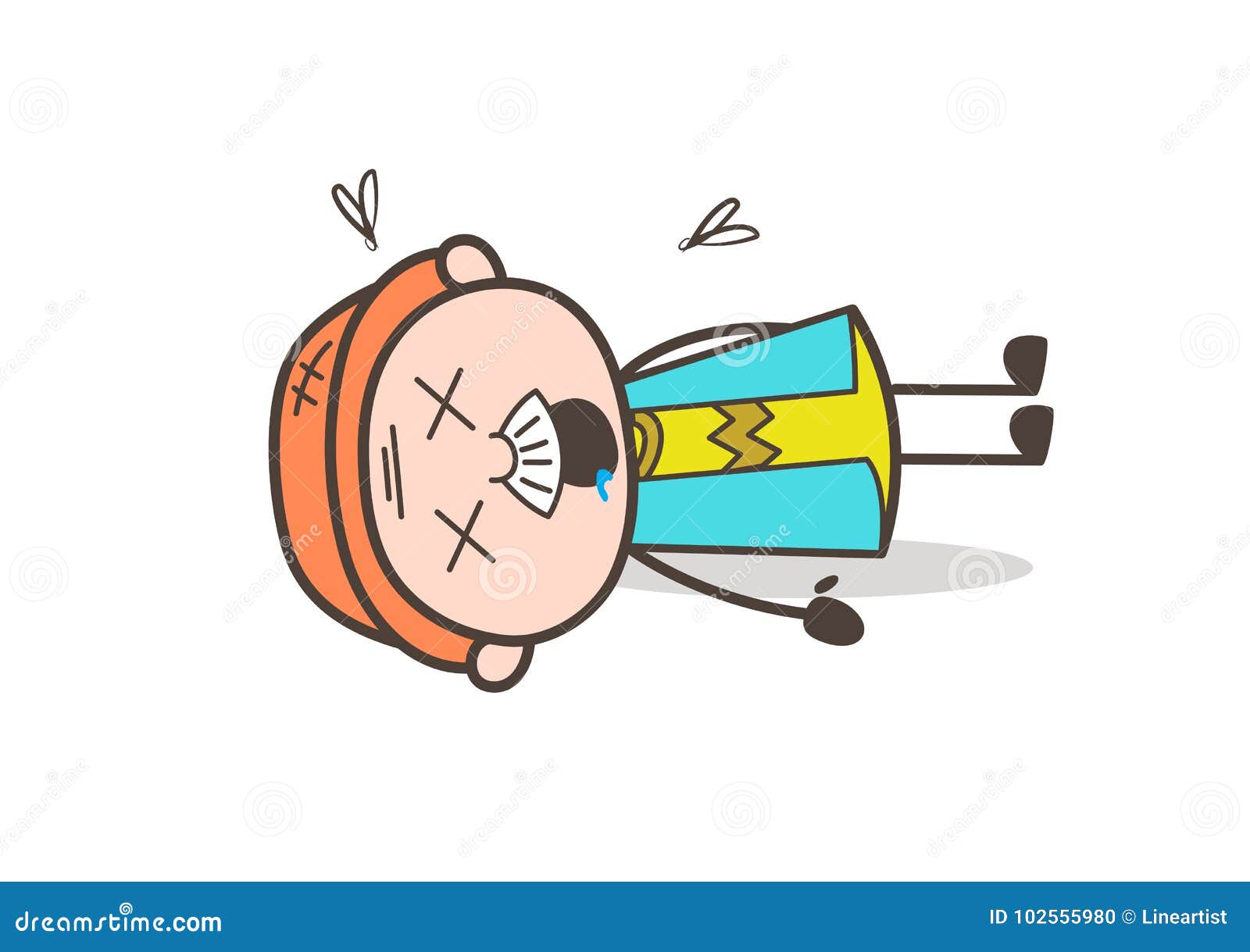 Karikatur Tote Stock Illustrationen, Vektoren, & Kliparts - 1,246 Stock ...