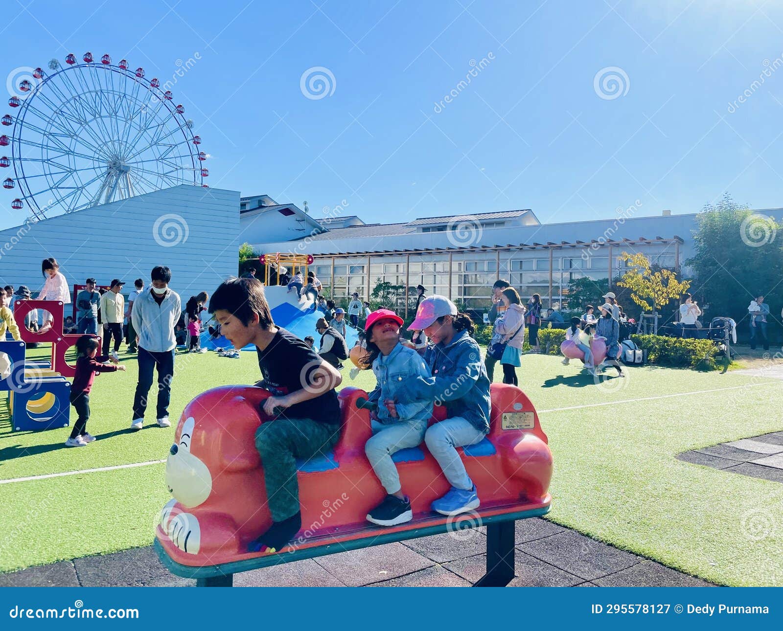 Kariya highway oasis japan editorial photography. Image of playground ...