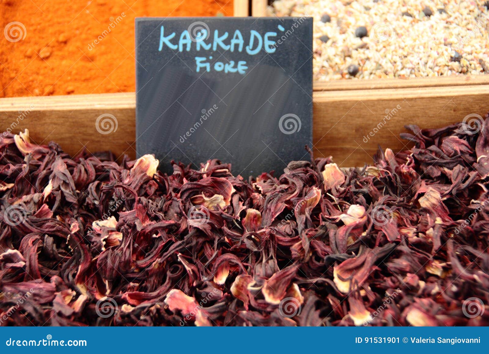 Karkade stock image. Image of petals, flower, hibiscus - 91531901