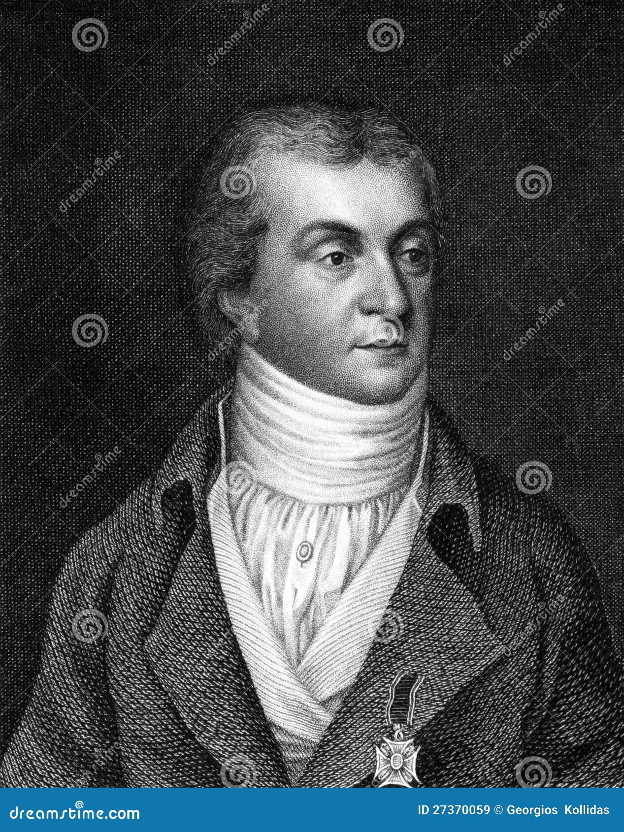 Karl Christian Ernst Von Bentzel-Sternau Editorial Stock Image - Image ...