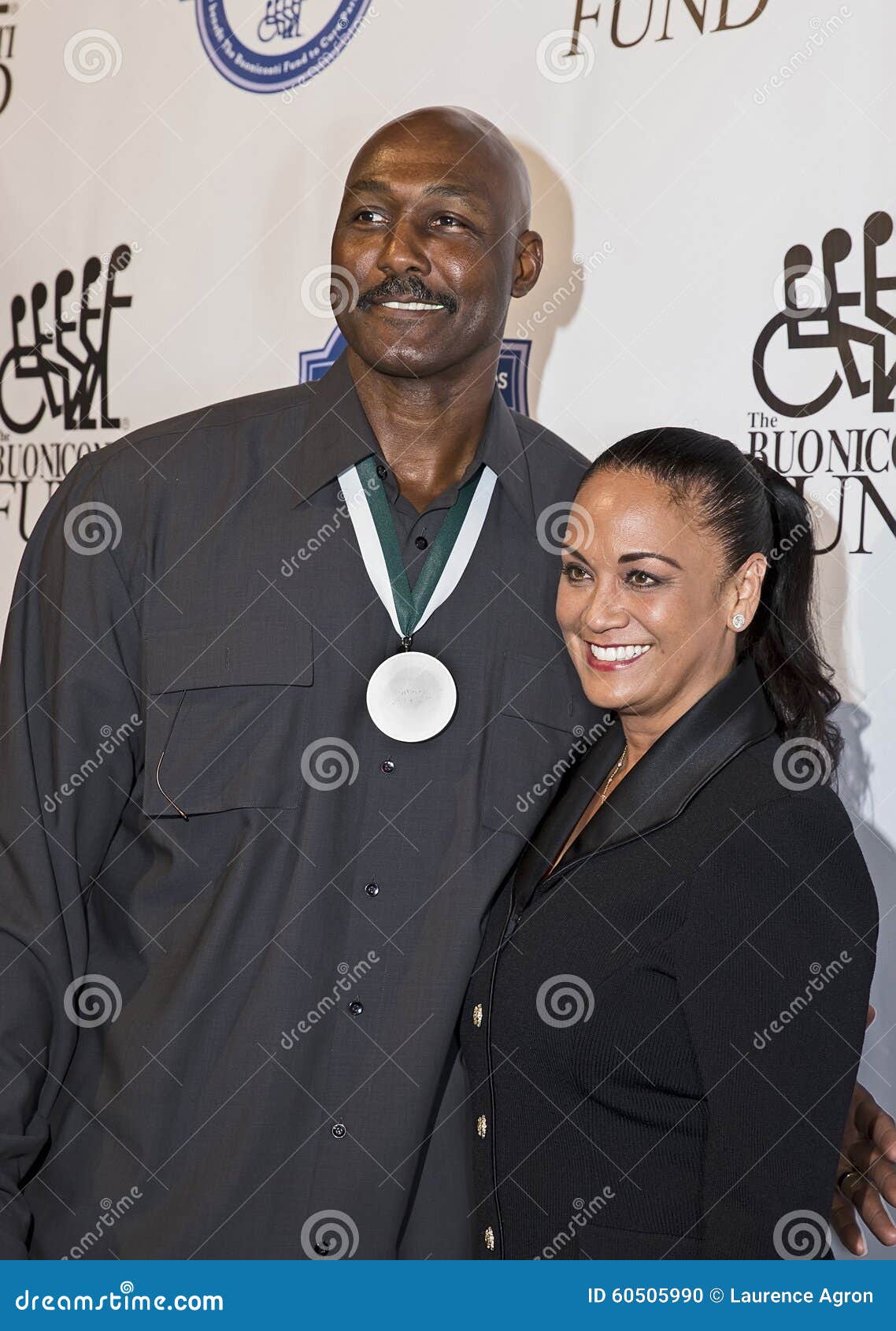 Karl Malone Y Kay Kinsey Malone Imagen editorial - Imagen de miami ...