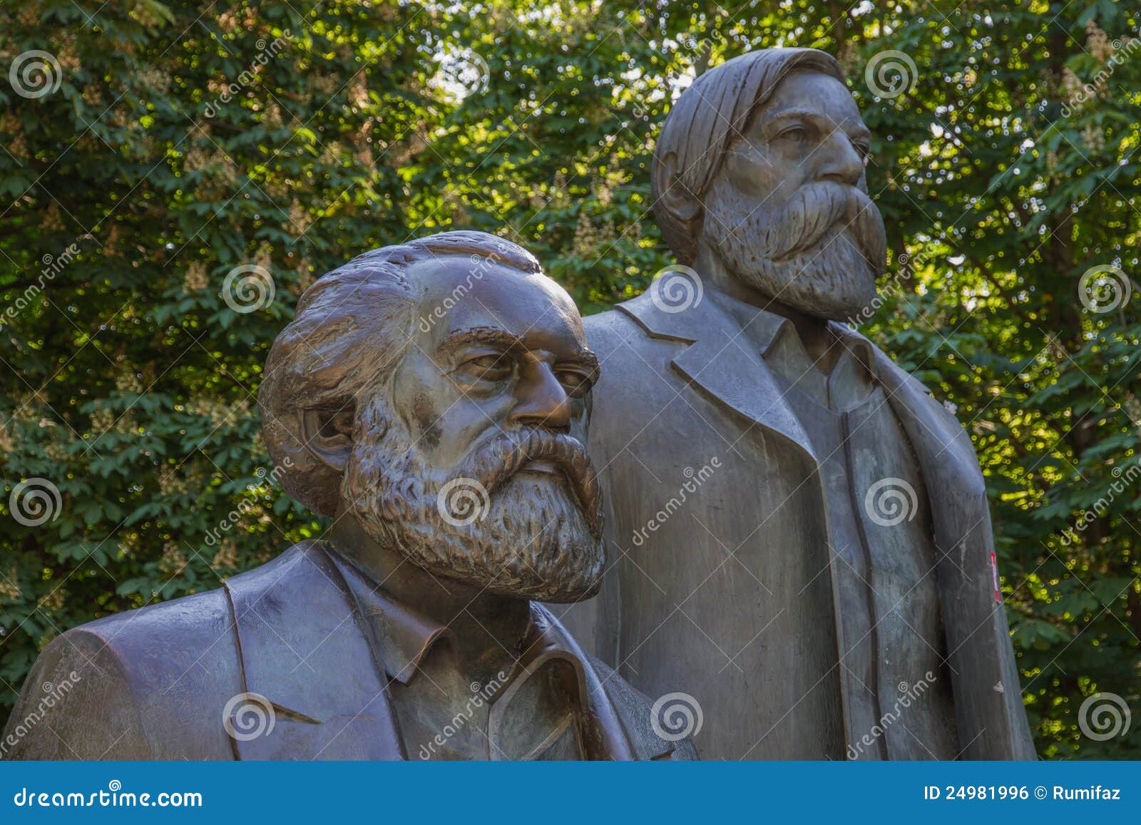 Karl Marx and Friedrich Engels Stock Photo - Image of communist ...