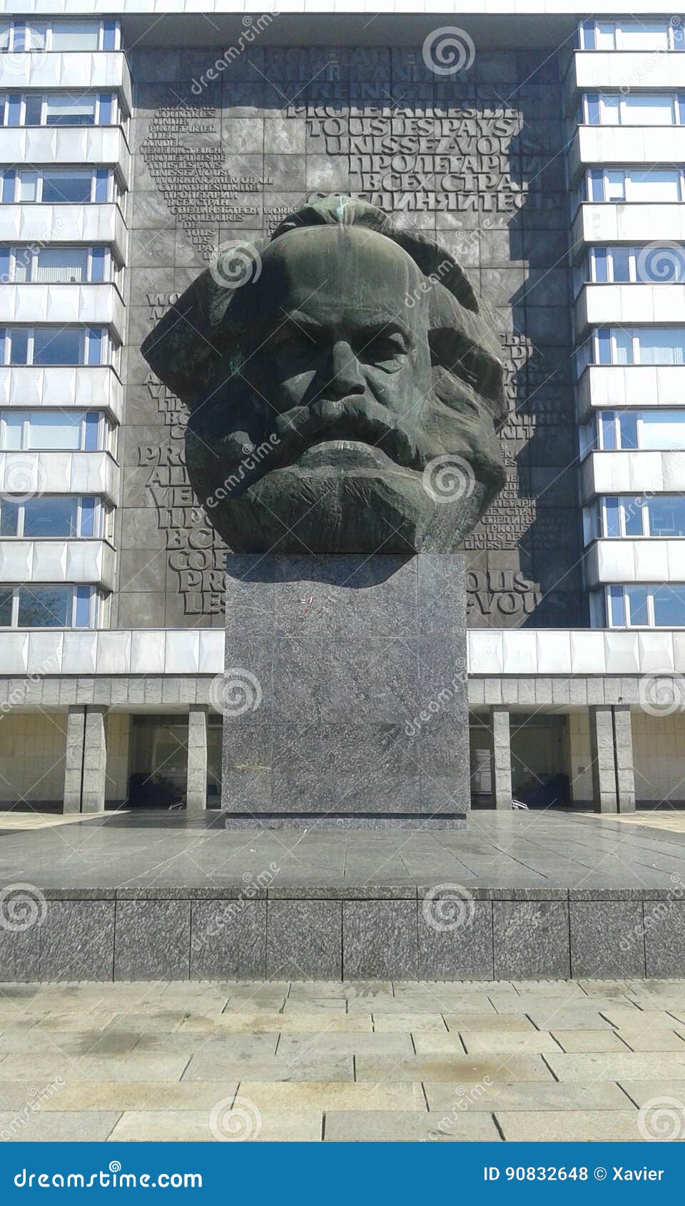Karl Marx& x27;s head editorial stock photo. Image of monument - 90832648