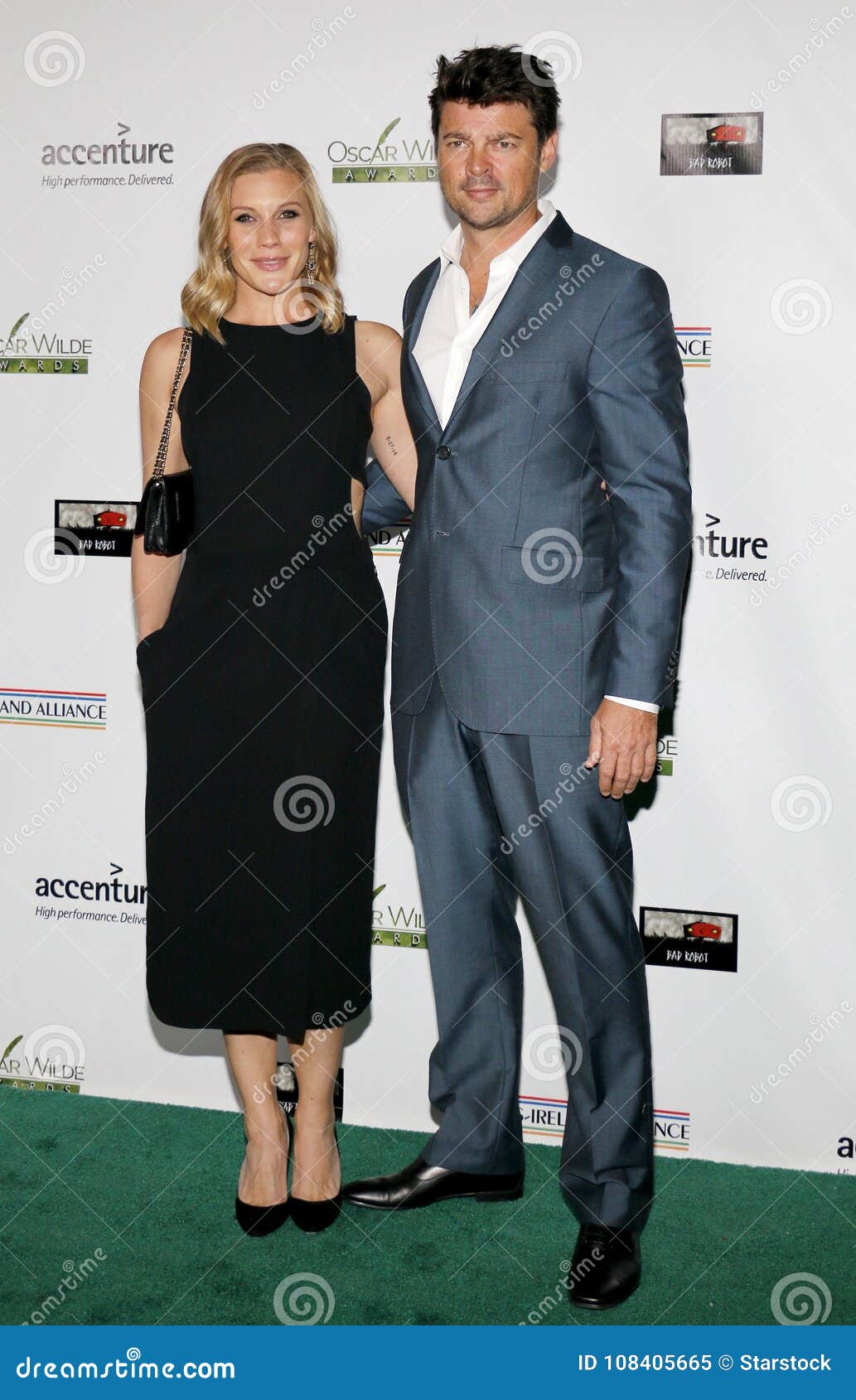 Karl Urban Y Katee Sackhoff Imagen editorial - Imagen de hollywood ...