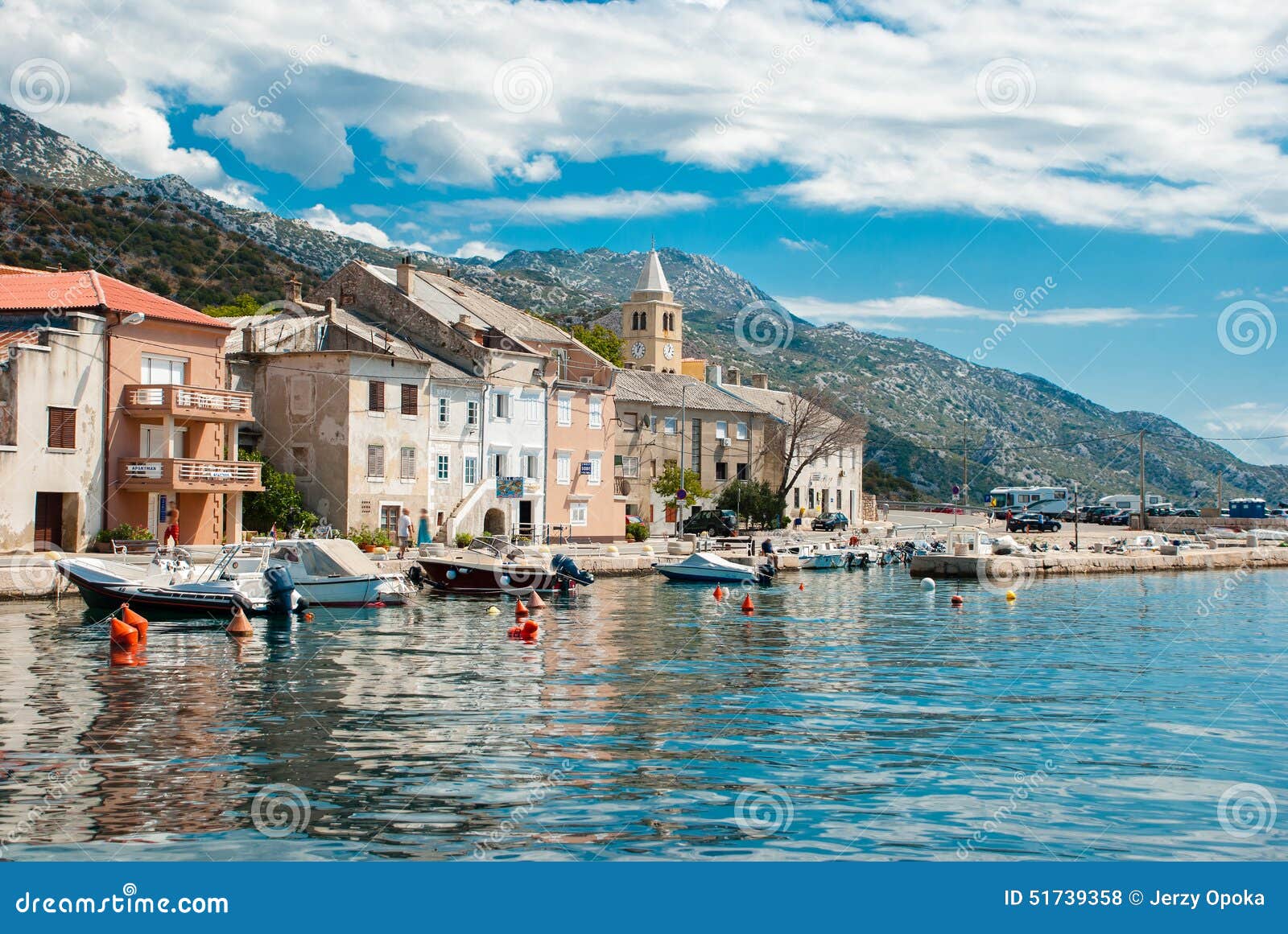 Karlobag stock foto. Image of europa, waarneming, toerisme - 51739358