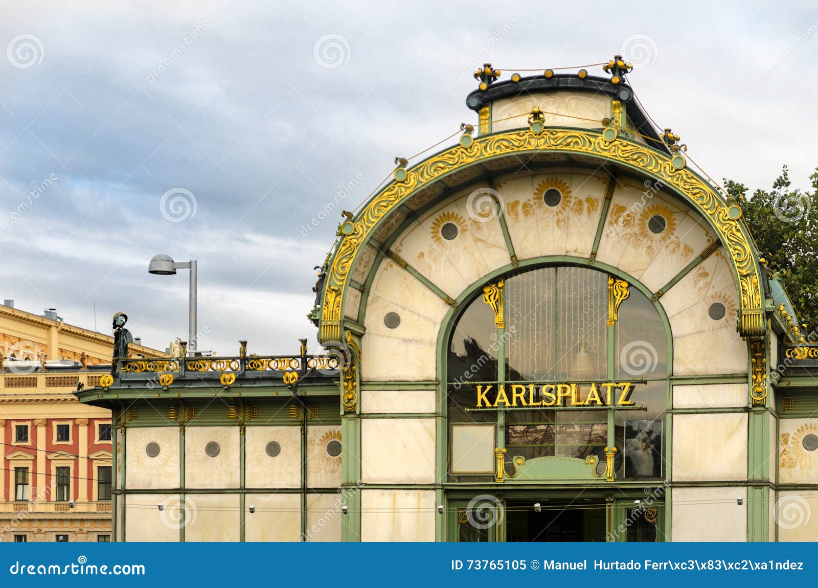 Karlsplatz Stadtbahn Station Editorial Image - Image of tourism, travel ...