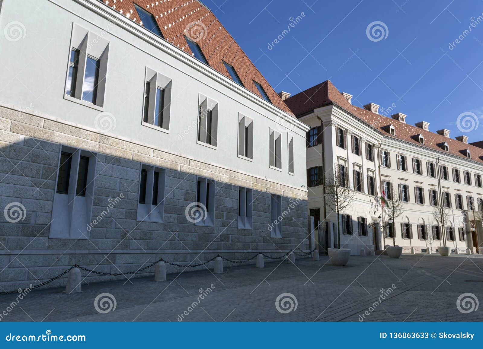 Karmelita Monastery in Budapest Stock Image - Image of orban, hungarian ...