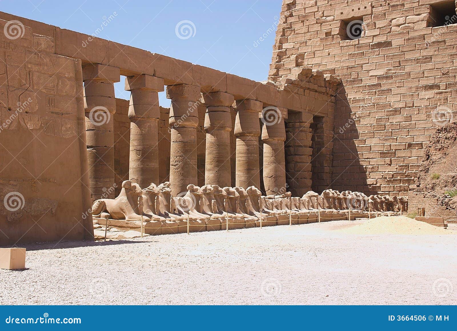 Karnak - Egypt stock photo. Image of stone, faraon, ruin - 3664506
