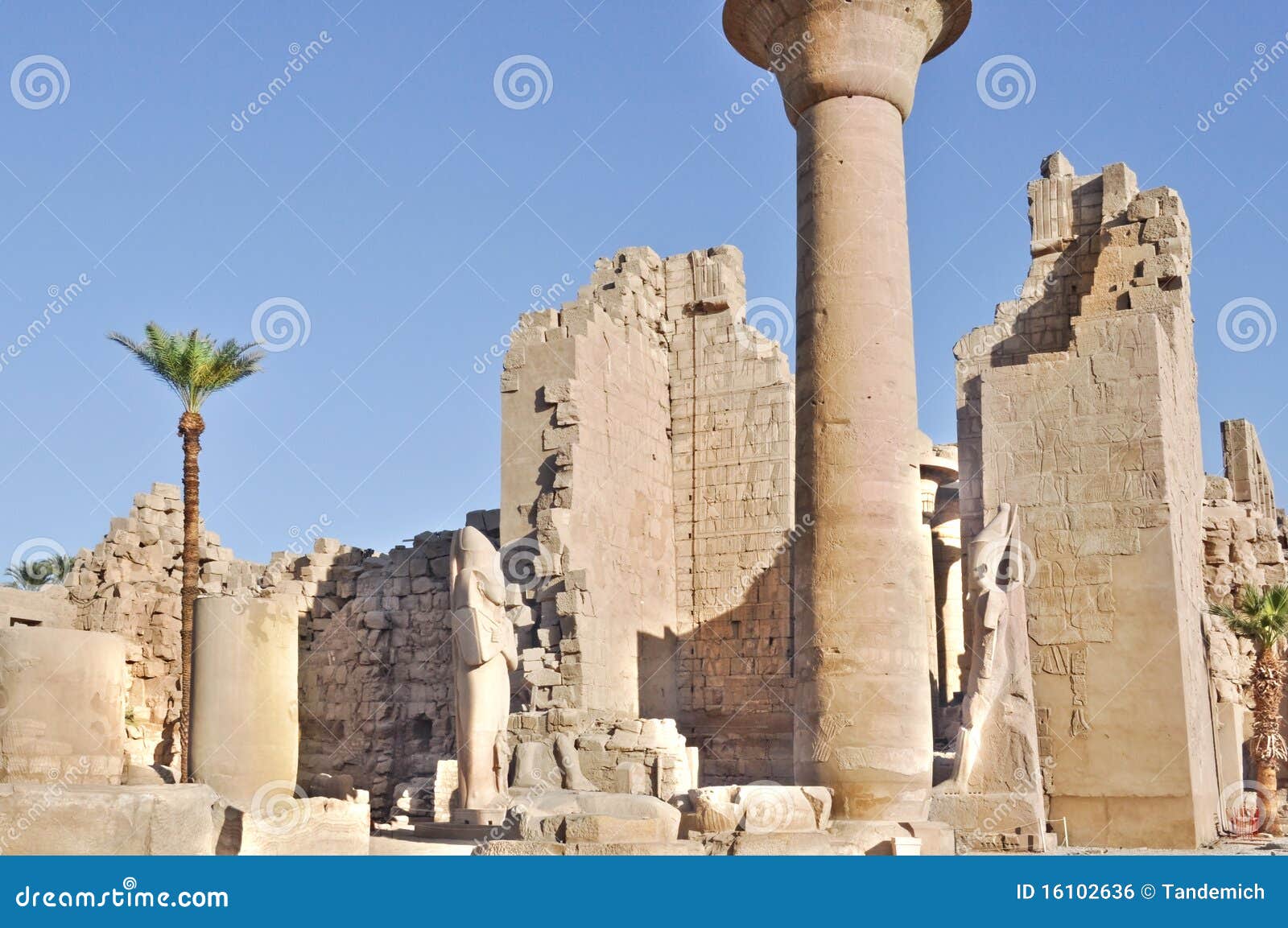 Karnak temple complex stock photo. Image of history, antique - 16102636